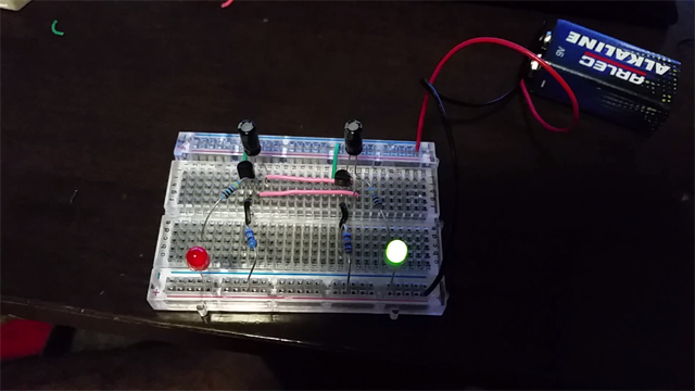 Simple Blinking LED Circuit : 5 Steps (with Pictures) - Instructables