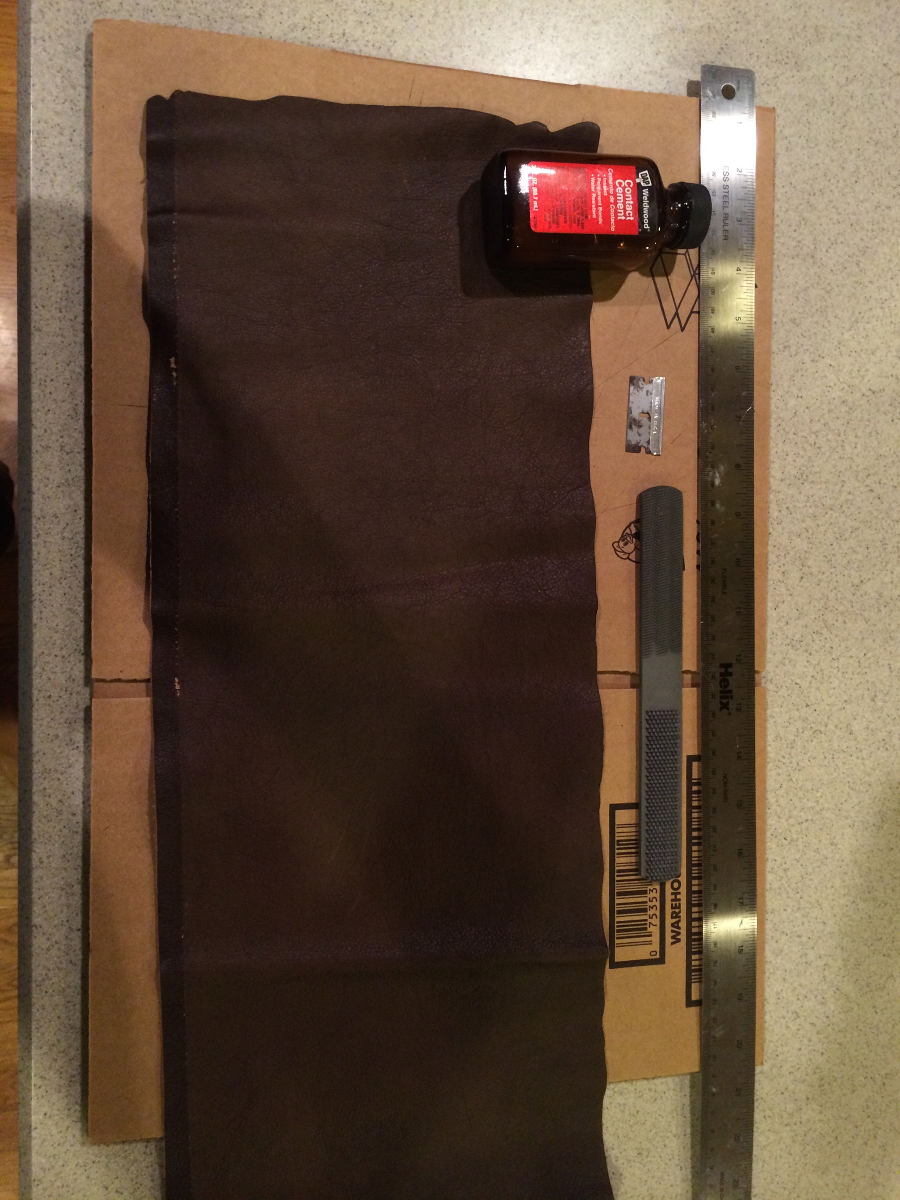 Cheap, Quick, and Easy Leather Sheath for File : 6 Steps (with Pictures ...