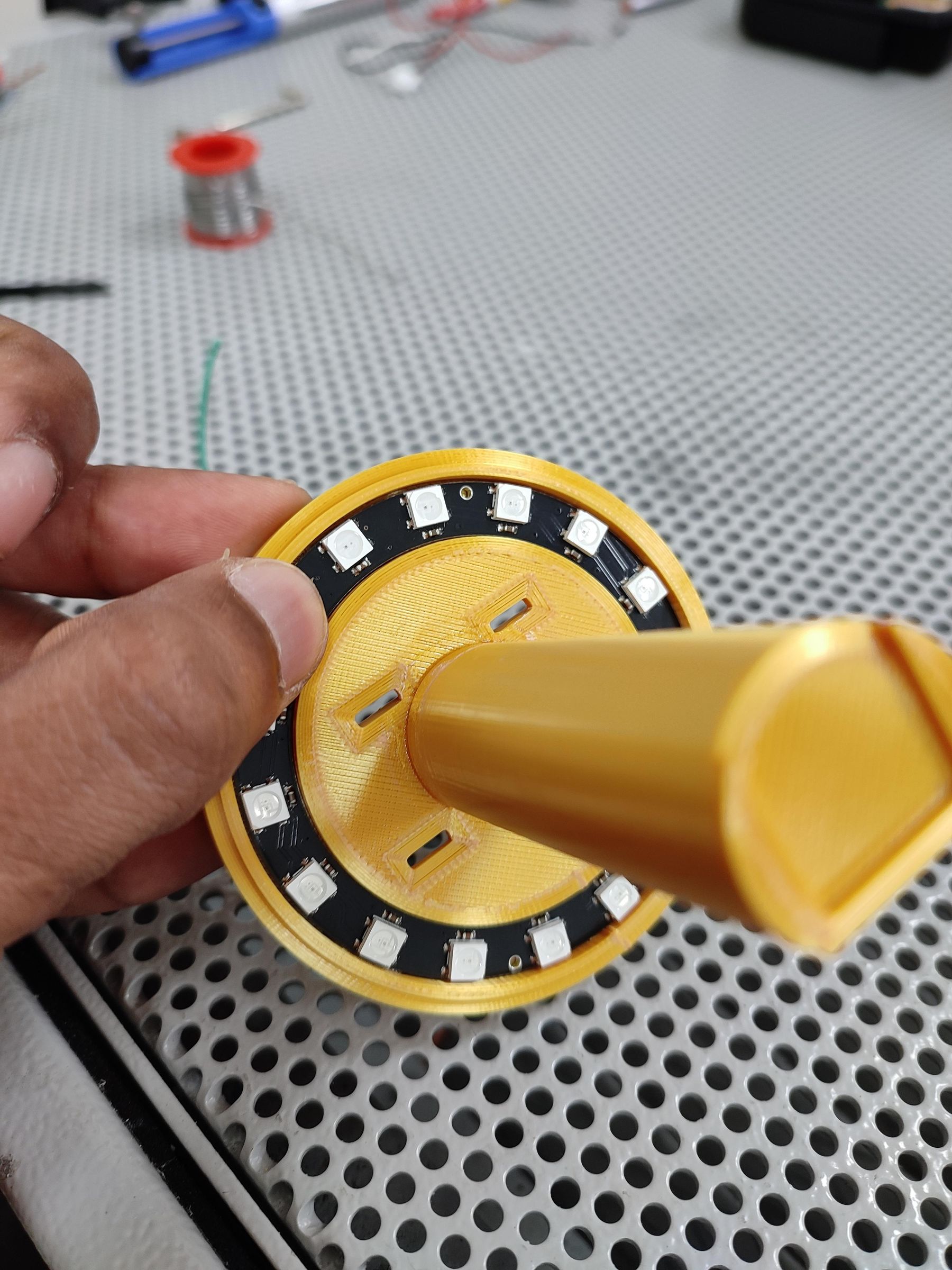 GESTURE CONTROLLED HOLOGRAPHIC MOOD LAMP : 11 Steps (with Pictures) - Instructables