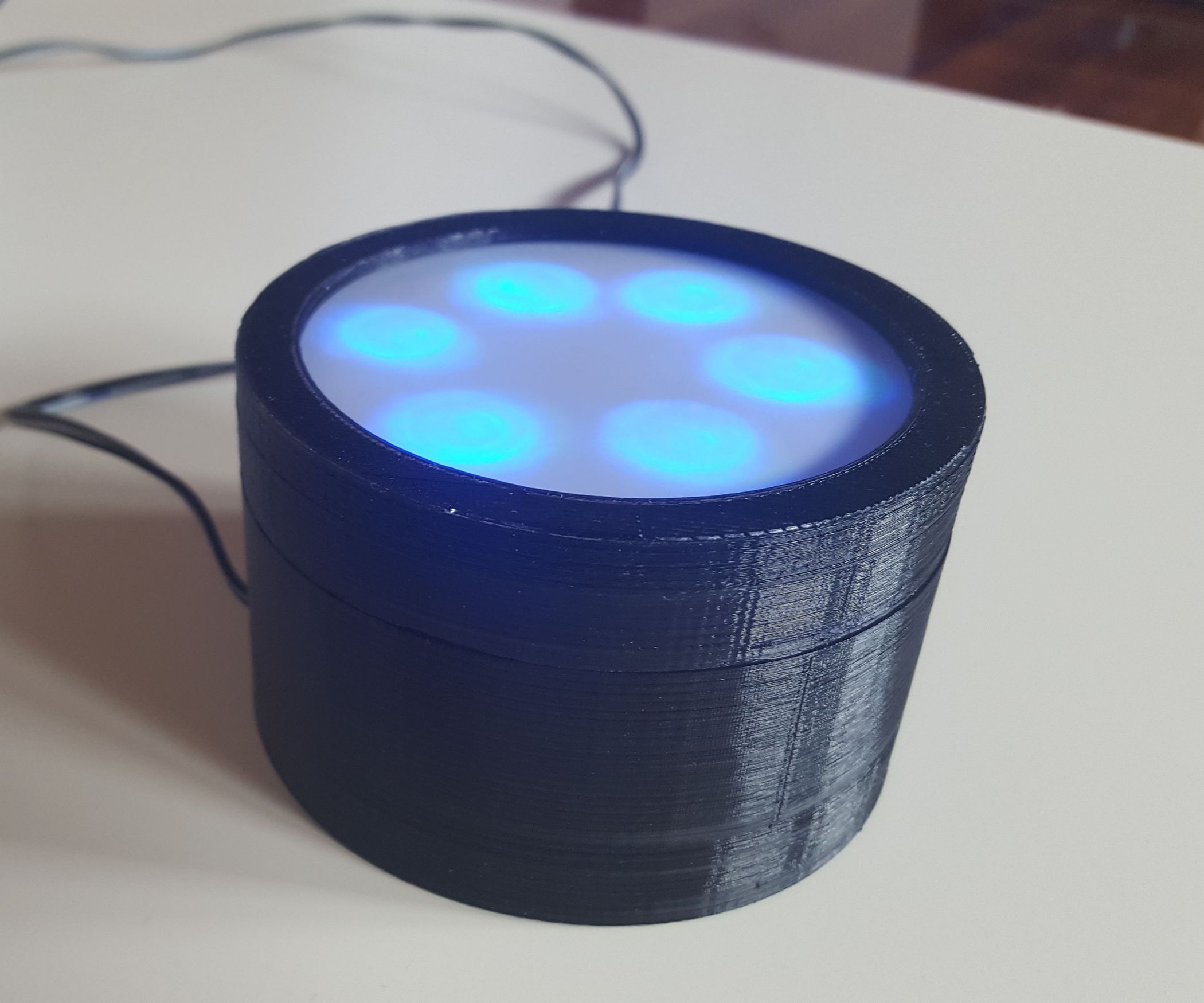 USB Powered,bluetooth Controlled,3D Printed Ambient Light! : 5 Steps ...