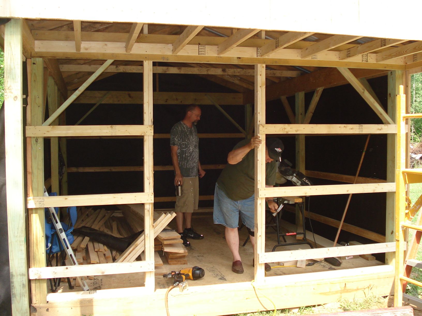 How to Build a 12x20 Cabin on a Budget : 15 Steps (with Pictures ...