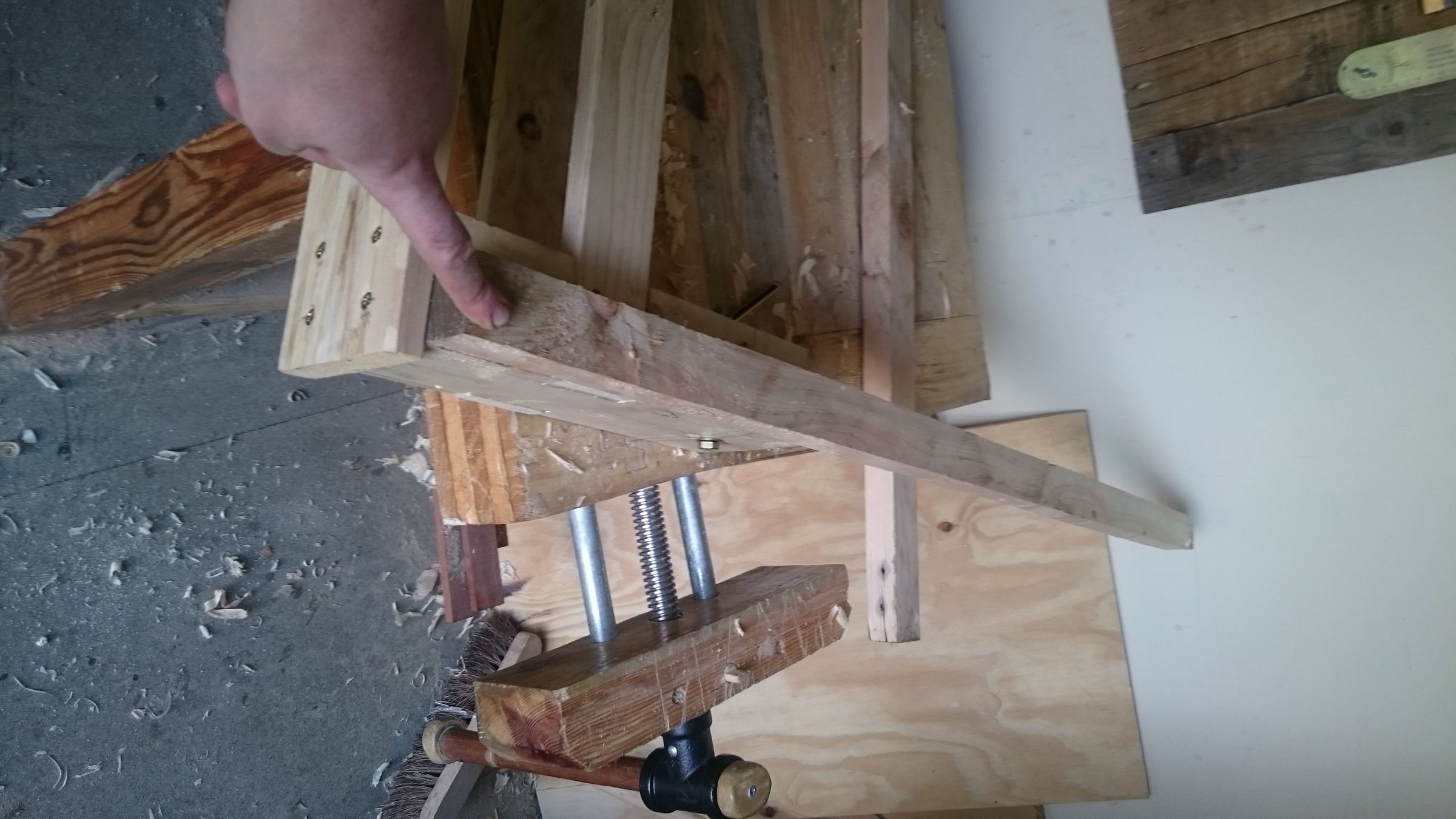 Portable Benchtop Spring Pole Lathe : 7 Steps (with Pictures ...