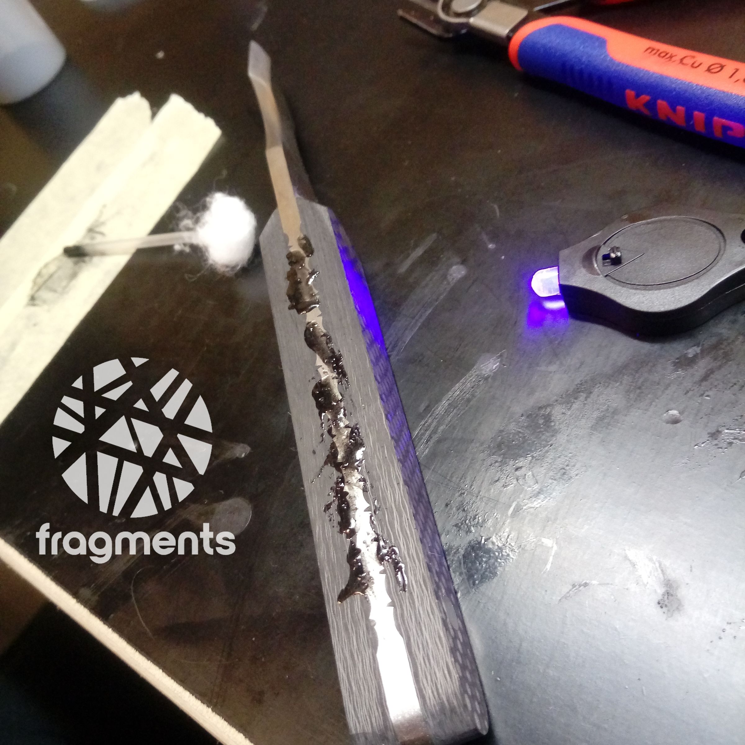 Decorative Markingknife Filework With Epoxy Fill : 5 Steps (with ...