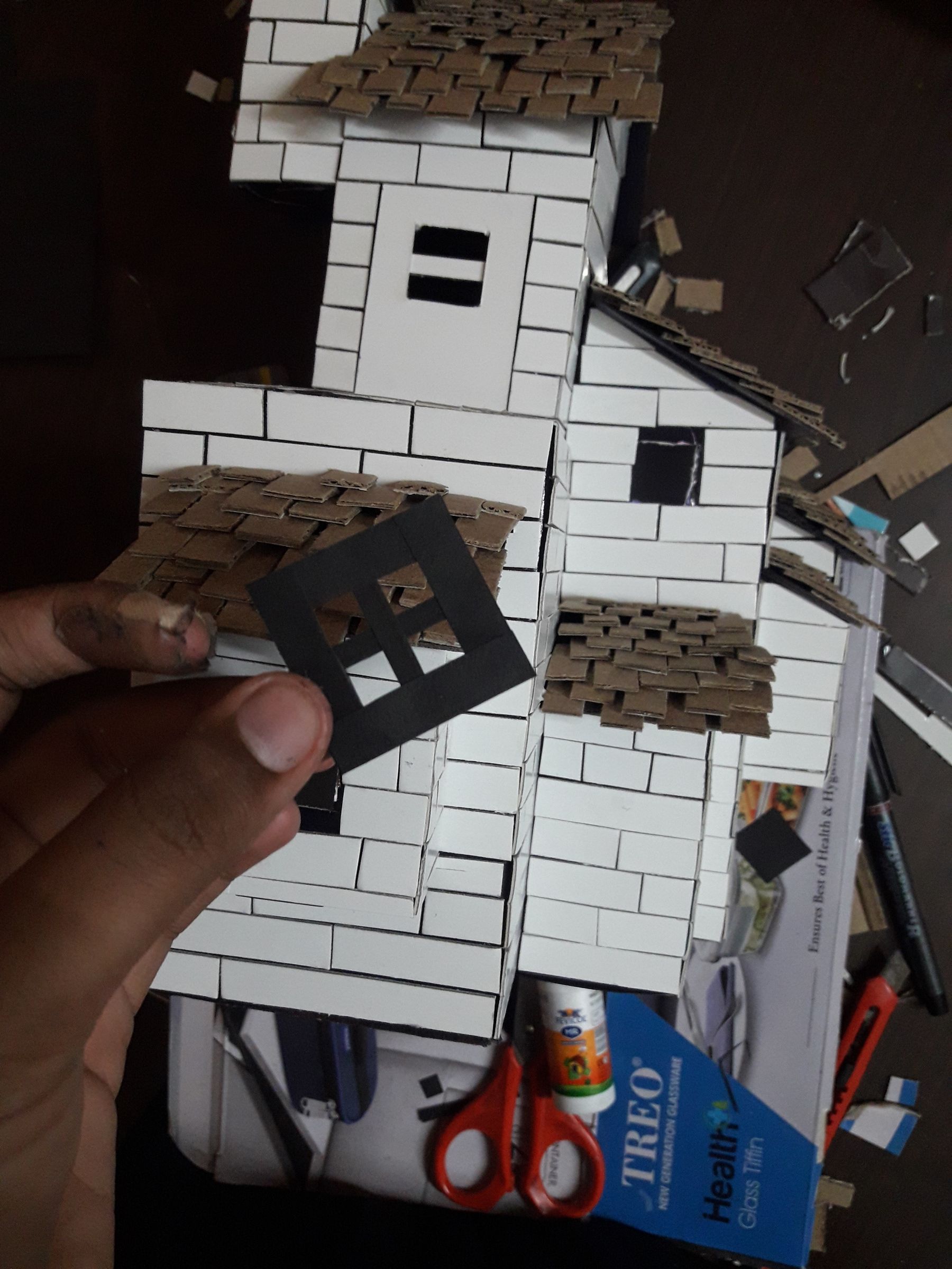 DIY Cardboard House : 8 Steps (with Pictures) - Instructables