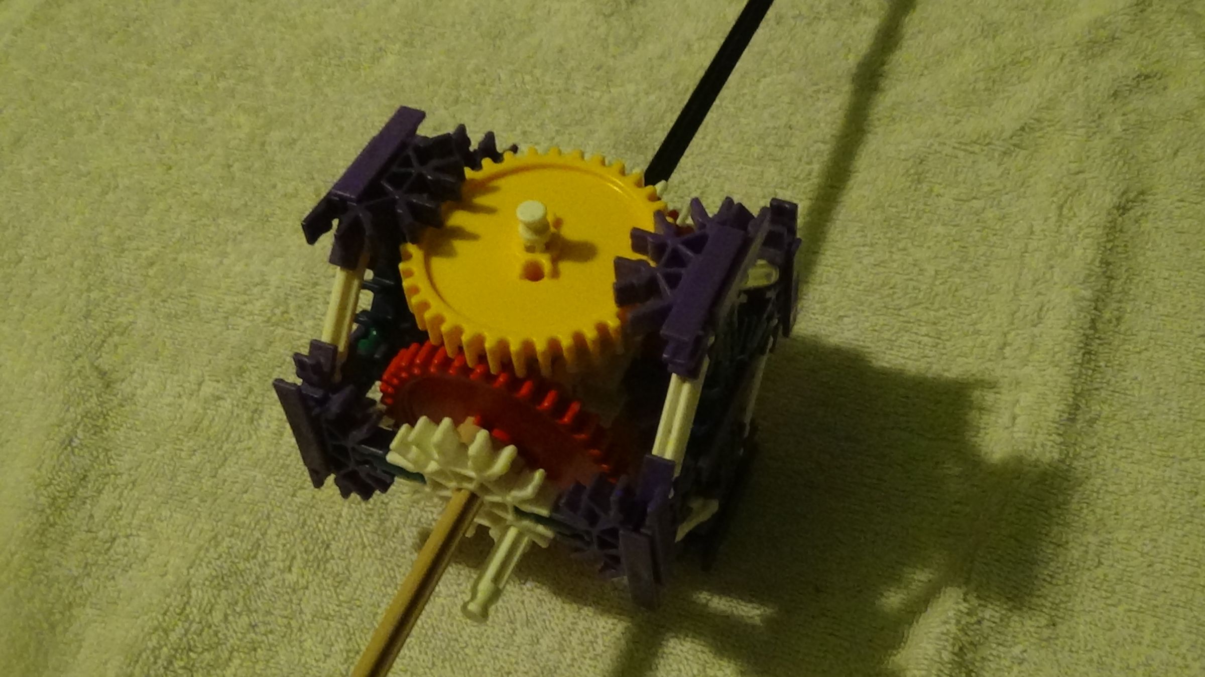 K'nex Flywheel Ball Launcher (by Austron) Instructions : 9 Steps ...