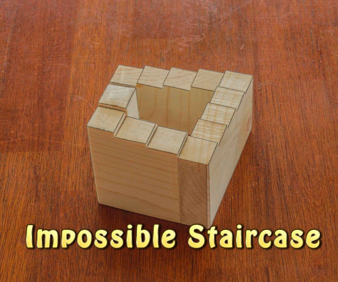 Impossible Staircase : 10 Steps (with Pictures) - Instructables