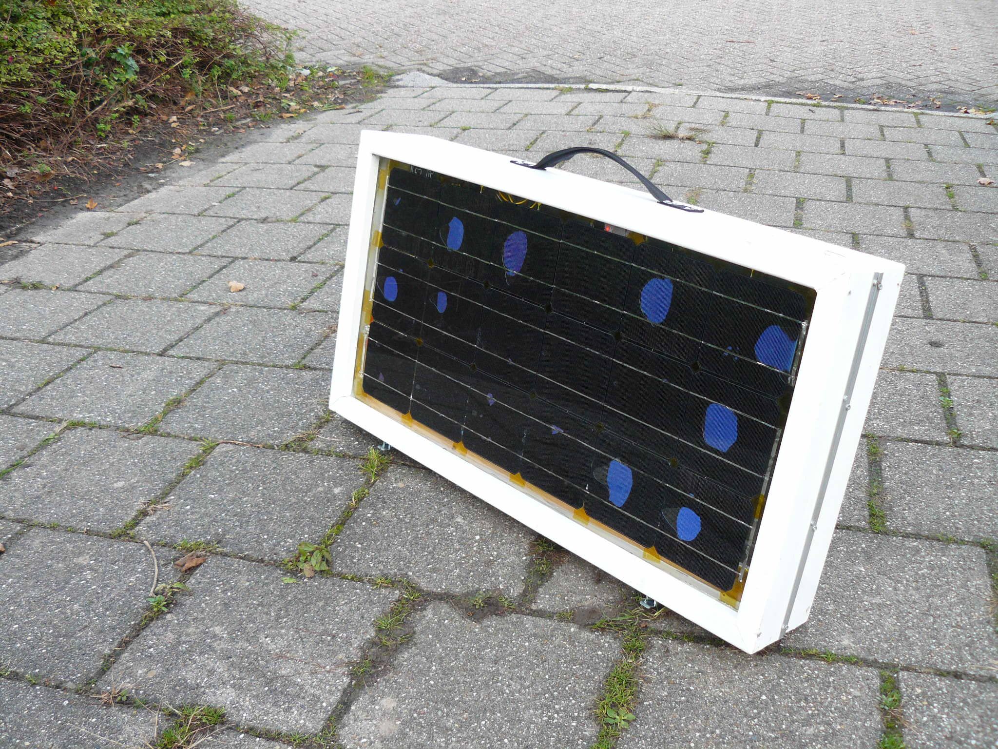 90W Portable Solar Panel : 11 Steps - Instructables