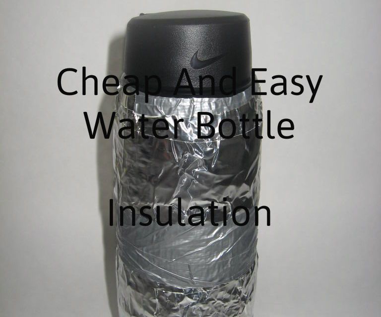 Easy and Cheap Bottle Insulation : 4 Steps - Instructables