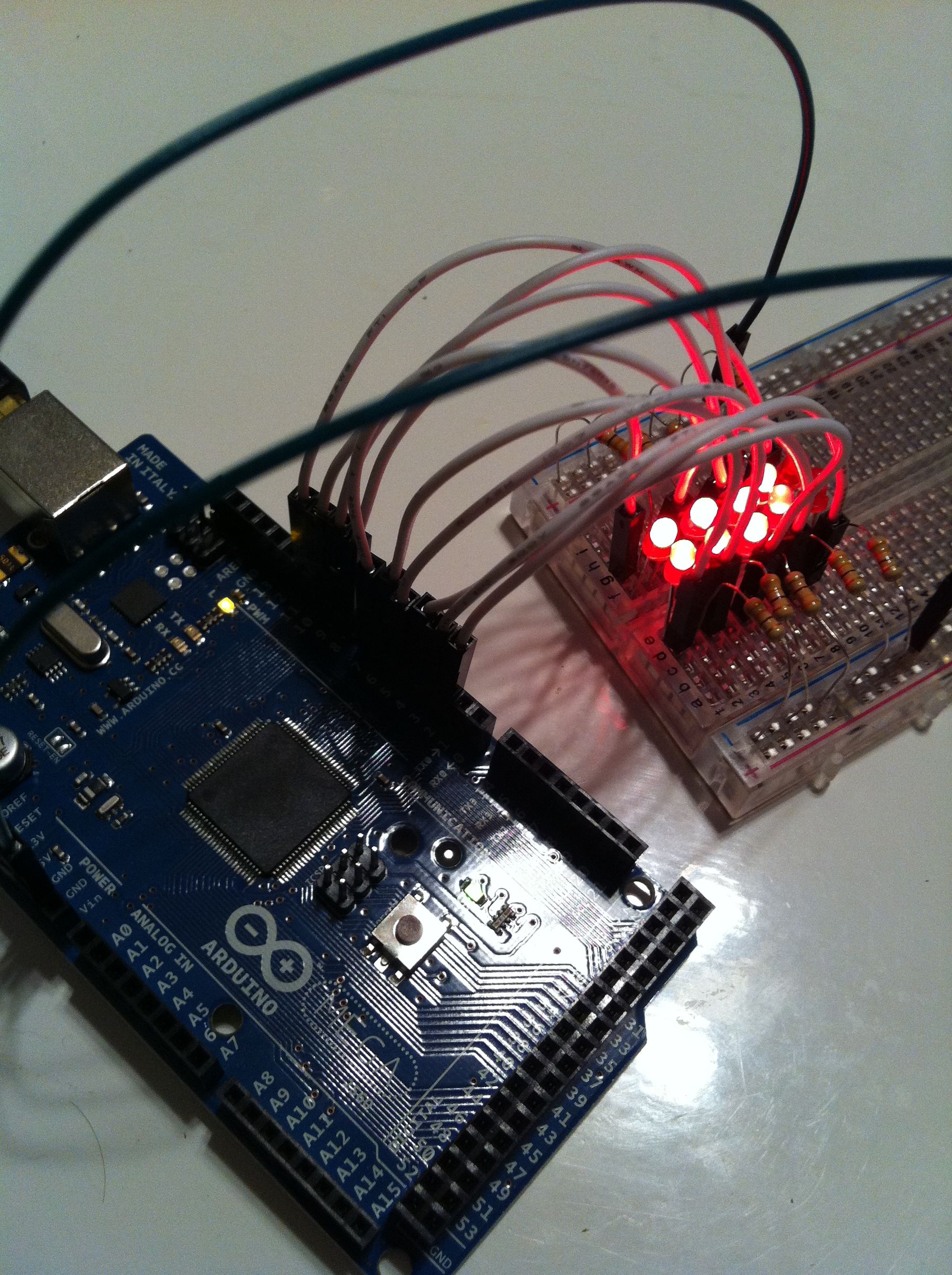 5x2 LED Matrix With Arduino - Instructables