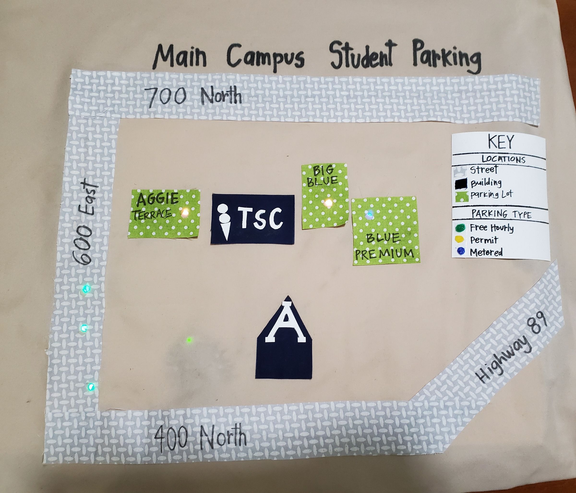University Campus Student Parking Map : 7 Steps (with Pictures ...