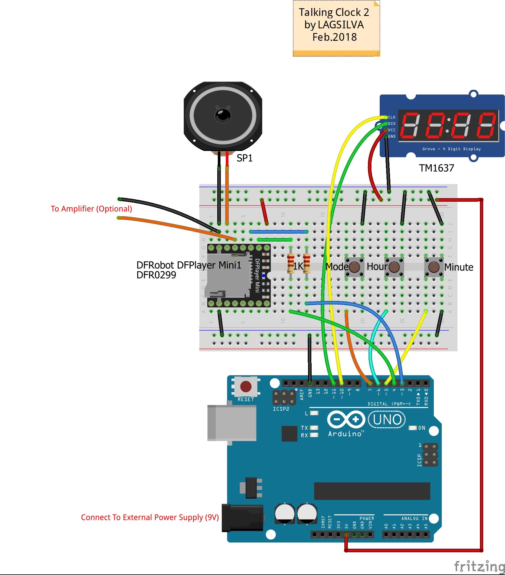 Talking Clock Bilingual (EN+PT) : 5 Steps (with Pictures) - Instructables
