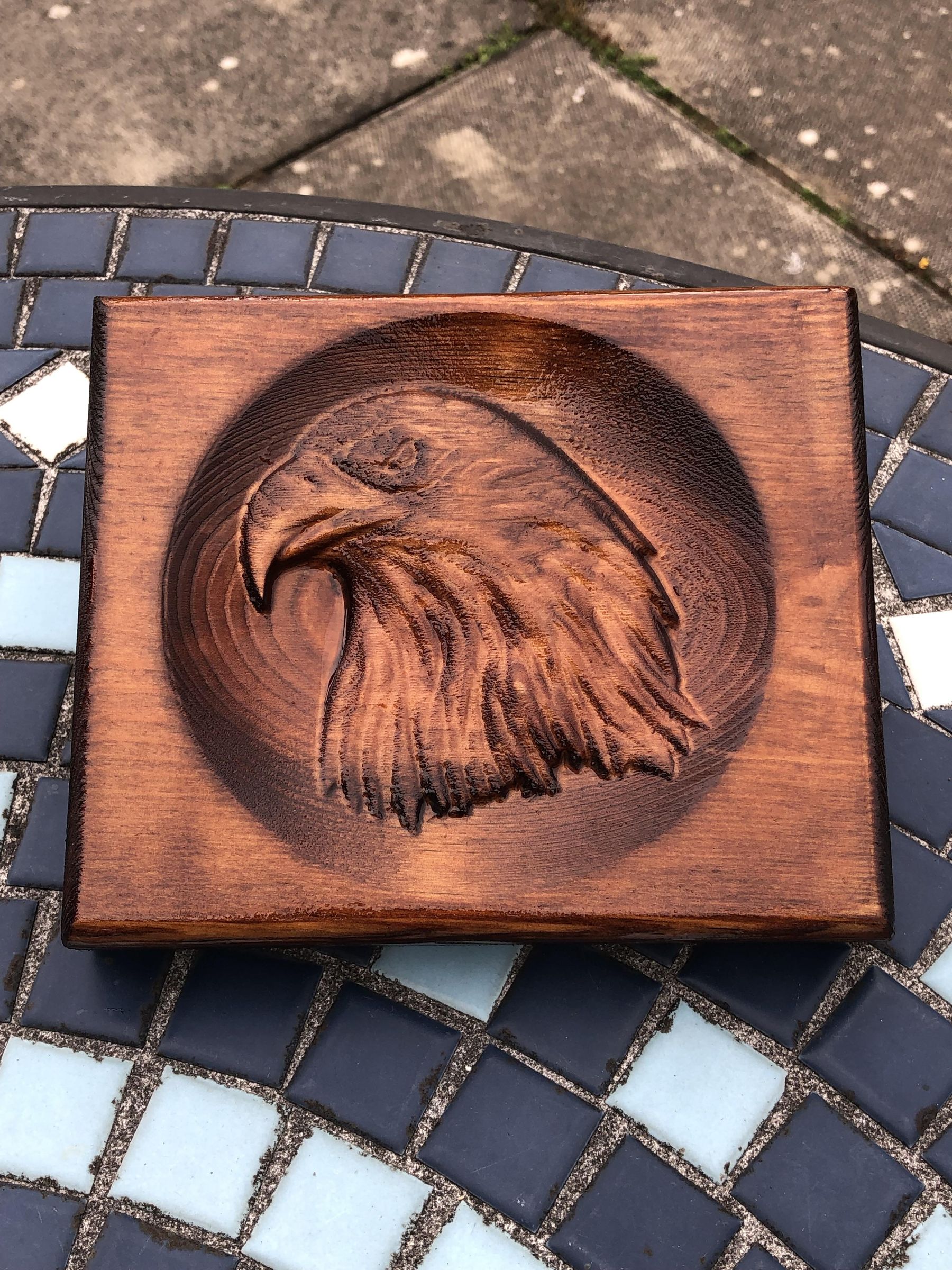 VCarve Eagles Head 3D First Attempt : 5 Steps (with Pictures ...