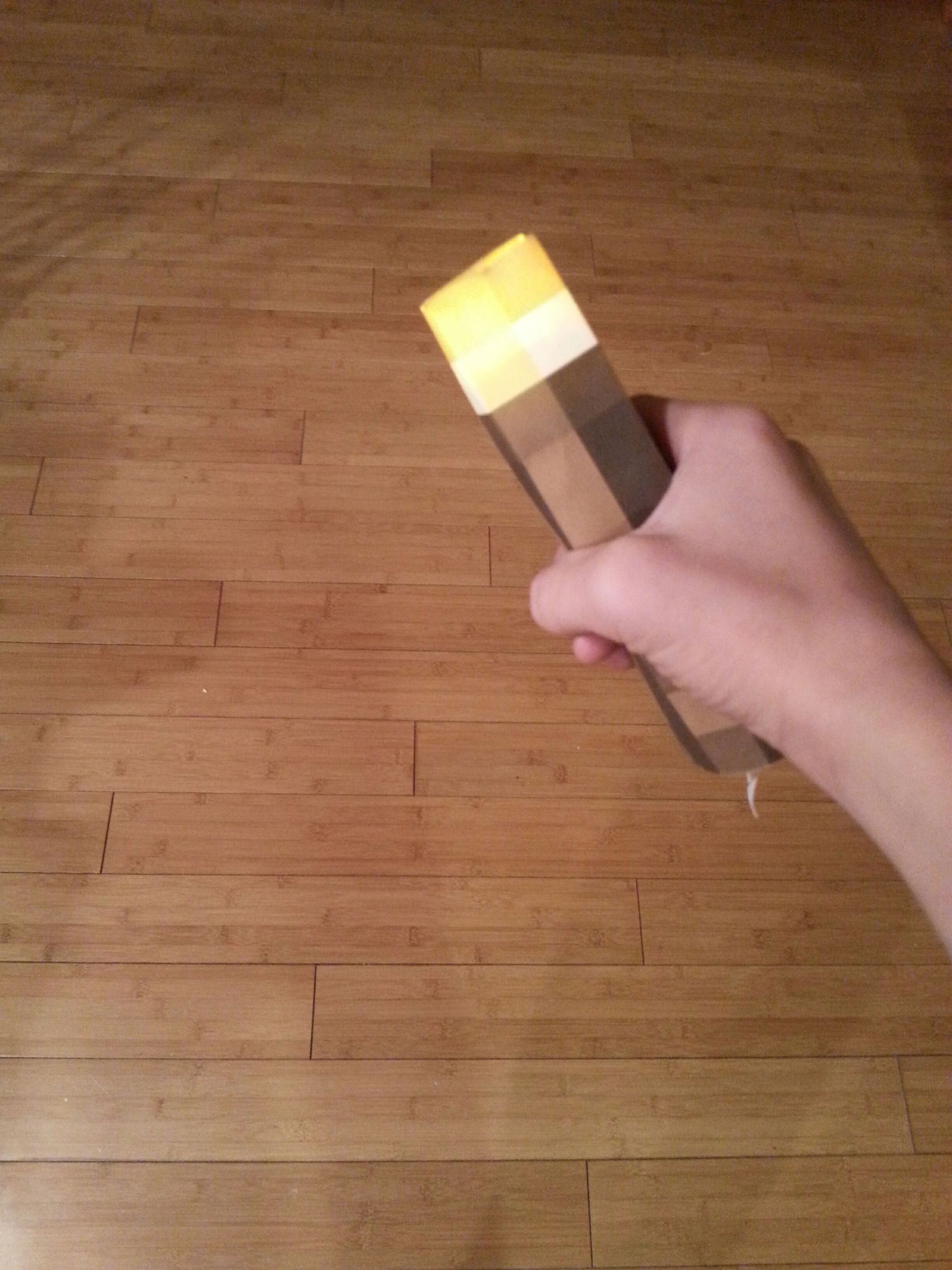 Minecraft Torch : 6 Steps - Instructables
