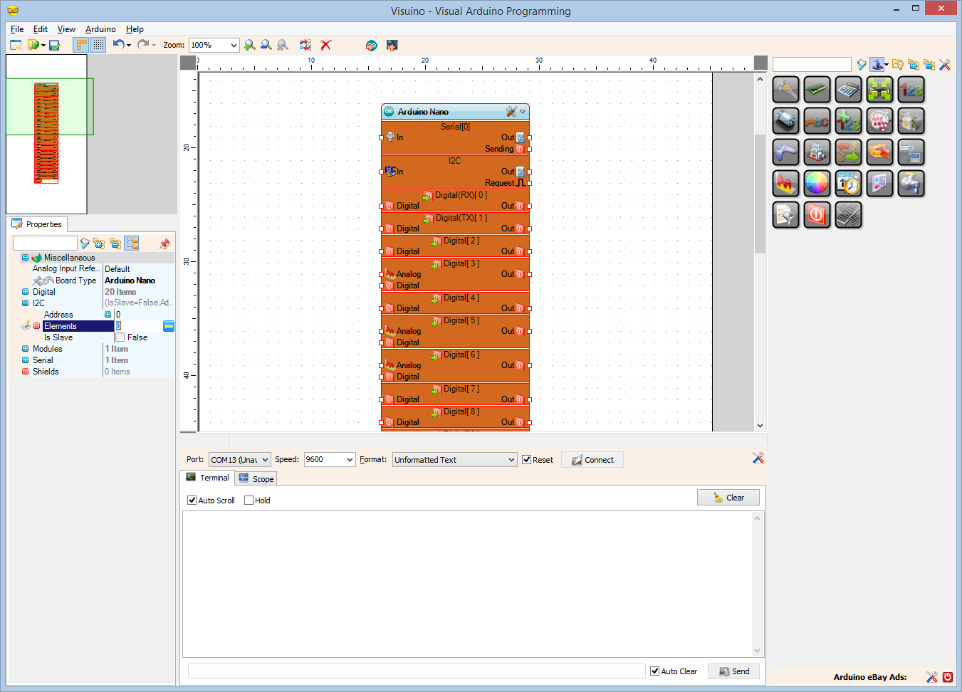 Scan the Arduino I2C Bus for Connected I2C Devices With Visuino : 7 ...