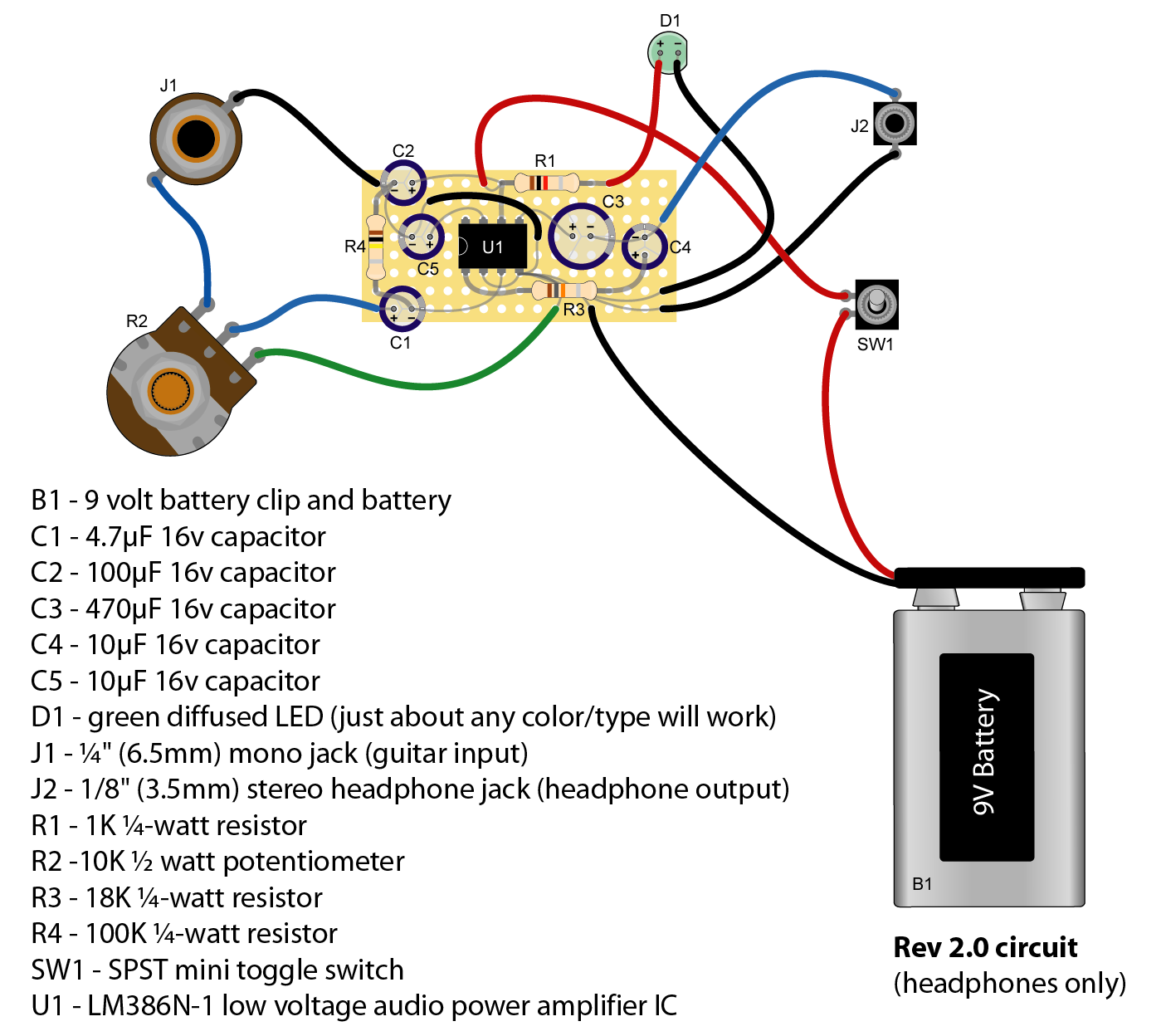 Make a Sweet Portable Guitar Amp : 6 Steps (with Pictures) - Instructables