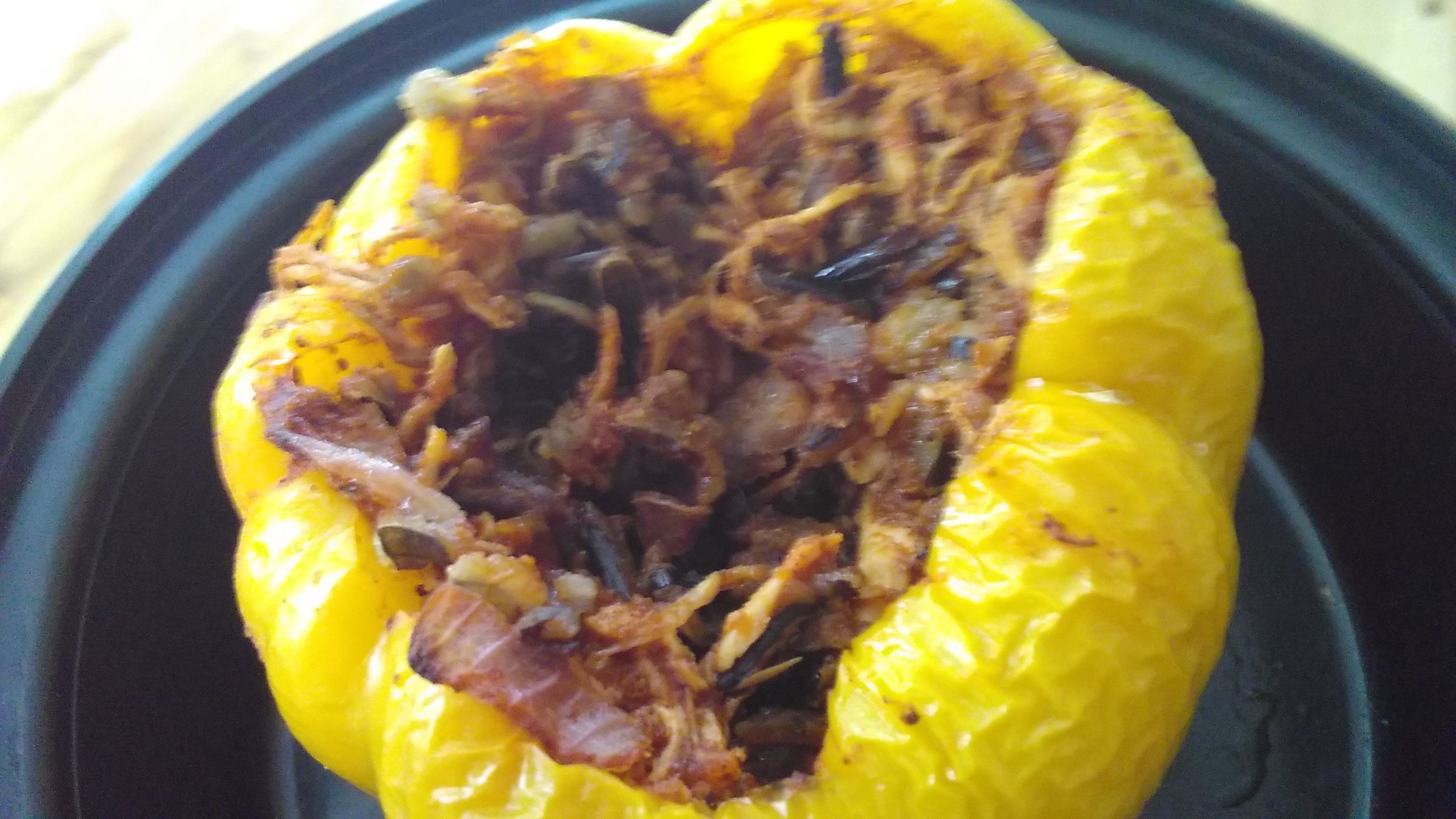 Wild Rice Stuffed Bell Peppers : 5 Steps - Instructables