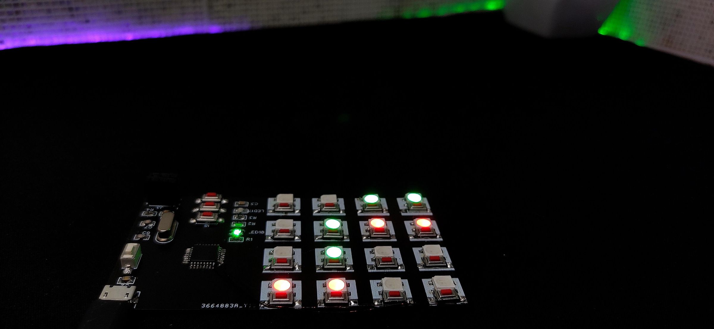 PCB Bussiness Card With 4*4 Tic Tac Toe Game | Hackaday.io