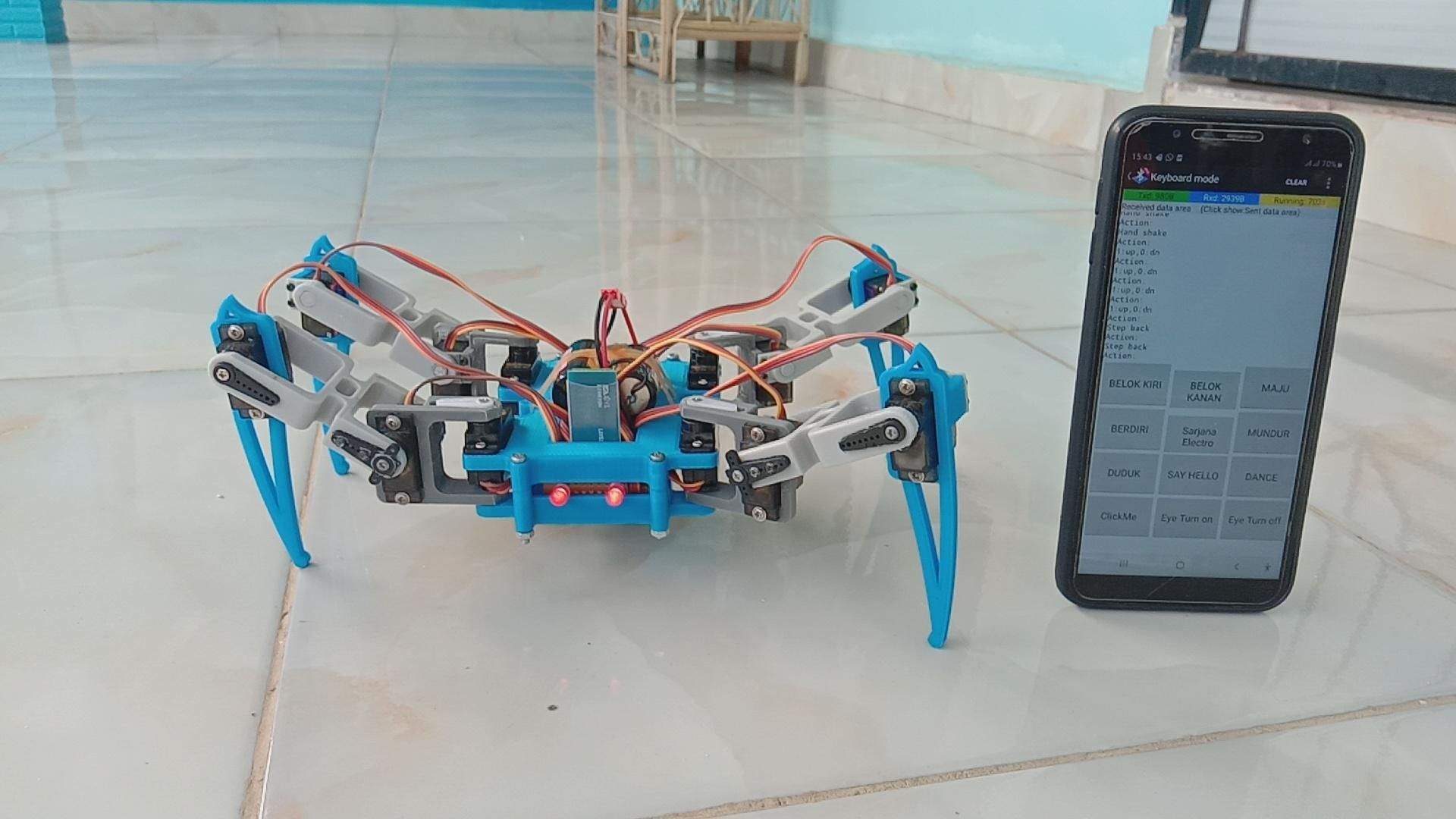 [DIY] Spider Robot(Quad Robot, Quadruped) : 14 Steps (with Pictures ...