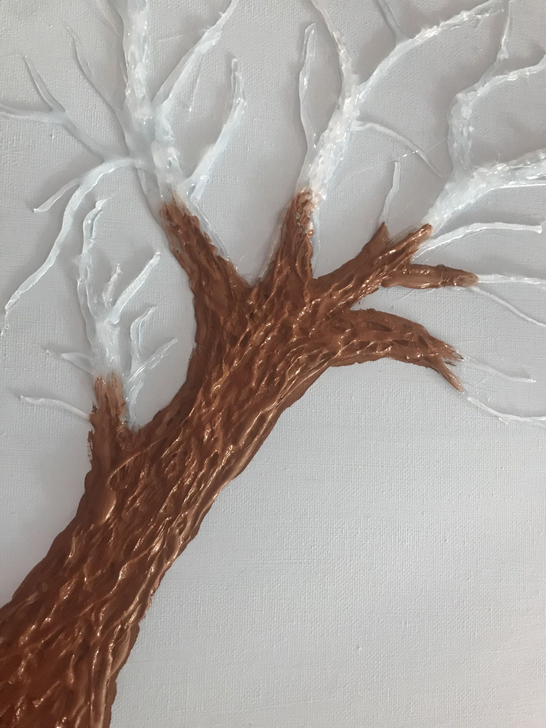 DIY Gift: Flowering Tree Art on a Canvas : 7 Steps (with Pictures ...