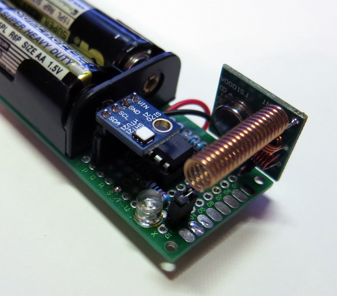 Attiny85 Wireless Weather Sensor 5 Steps With Pictures Instructables