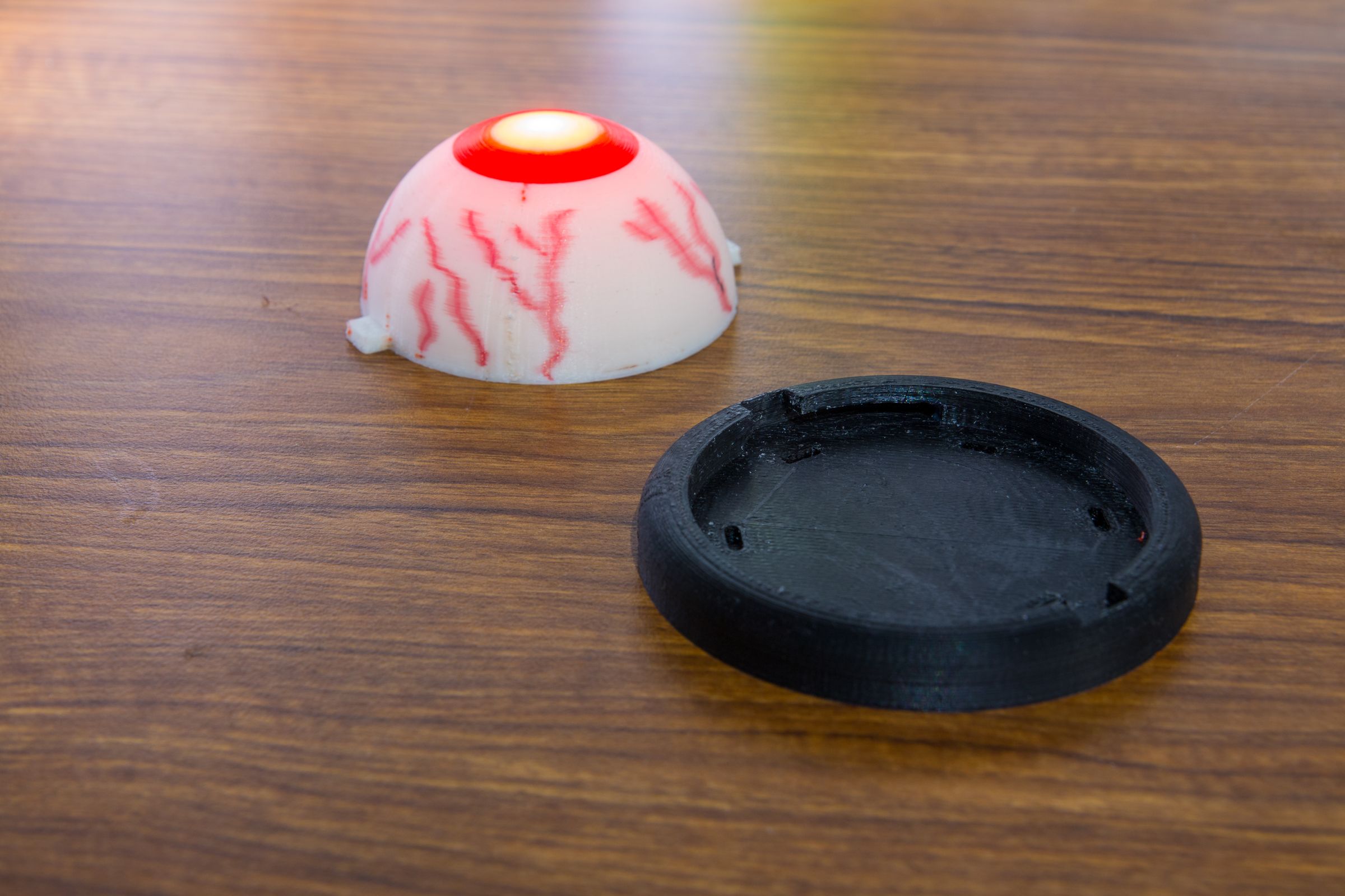 Creepy 3d Printed LED Eyes (wear-able) : 5 Steps (with Pictures ...