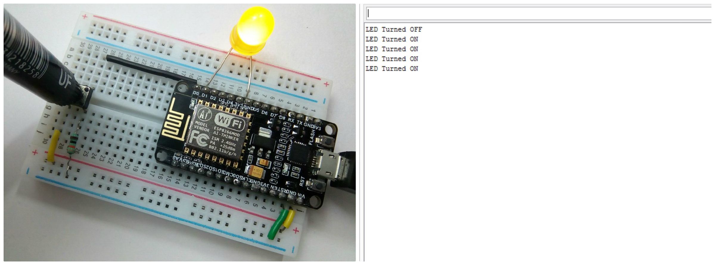 Control LED Using PushButton With NodeMCU : 6 Steps (with Pictures ...