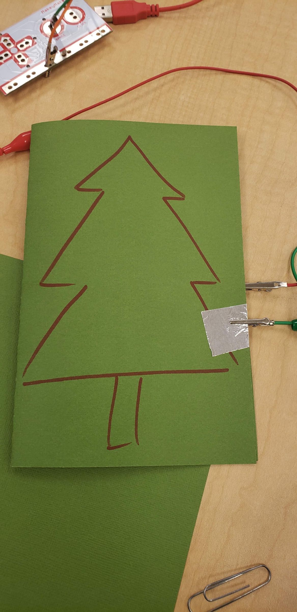 Makey Makey Christmas Cards - Instructables