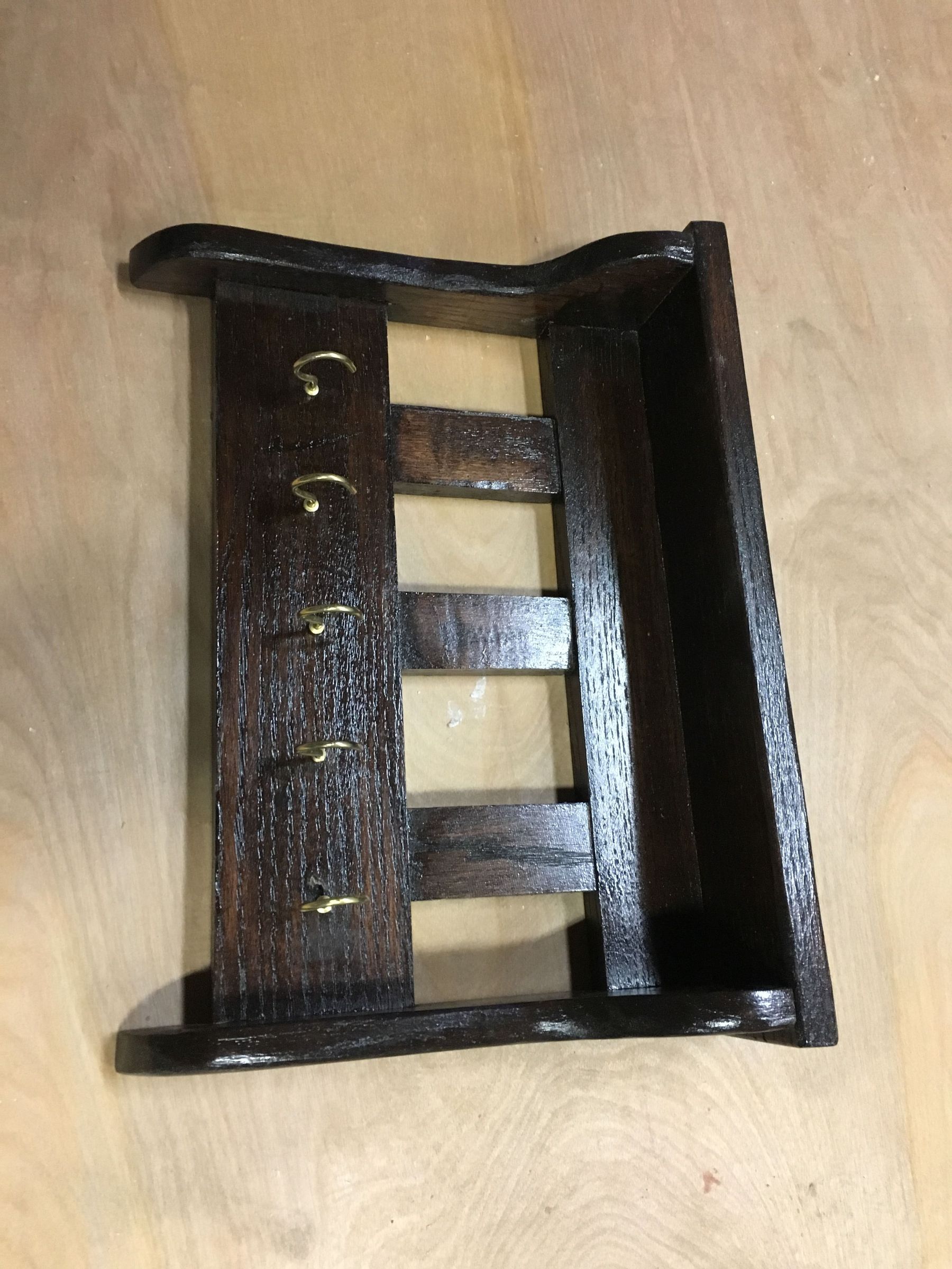 Mission Style Key Hanger Shelf From a $3 Pine 1x4 : 10 Steps (with ...