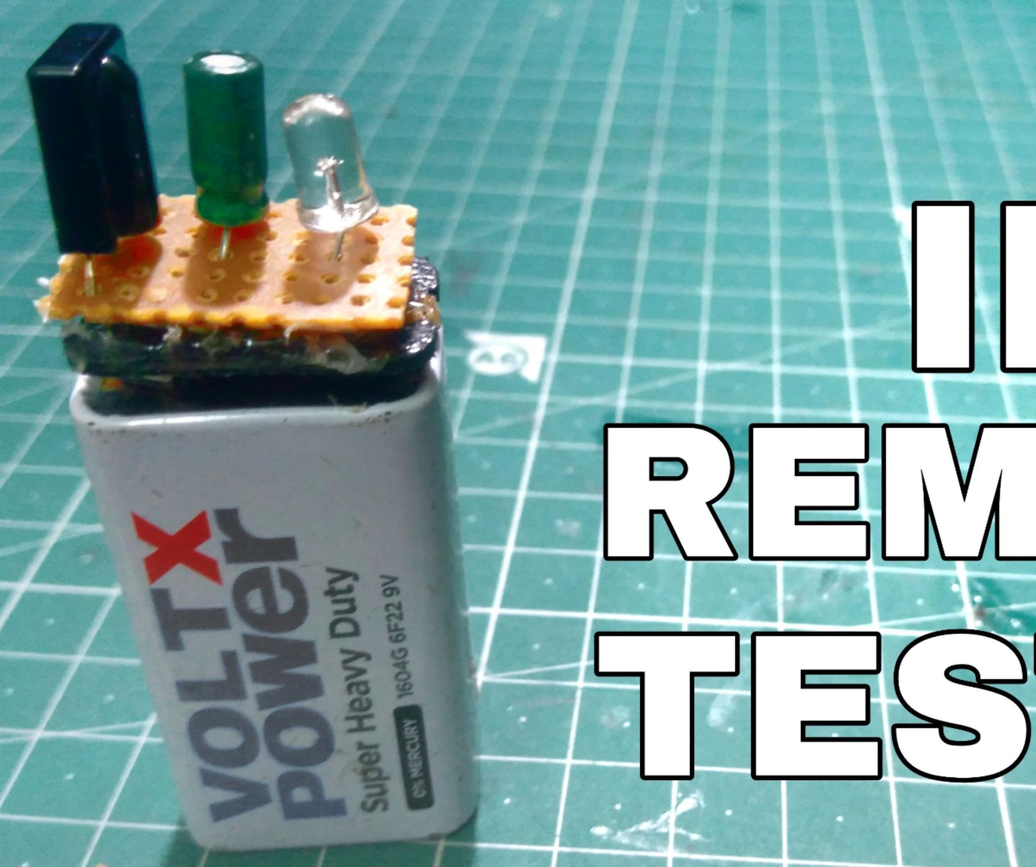 IR Remote Tester DIY : 3 Steps - Instructables