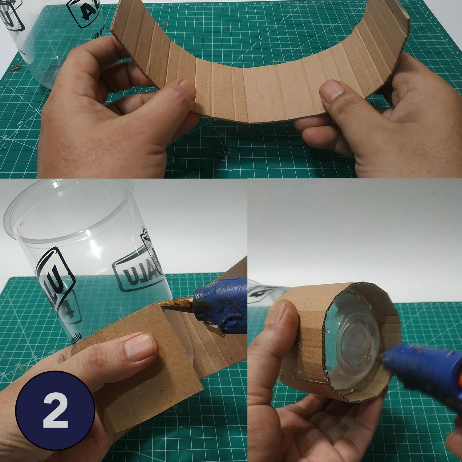 Plastic Cup Into Blender With Cardboard : 6 Steps (with Pictures ...