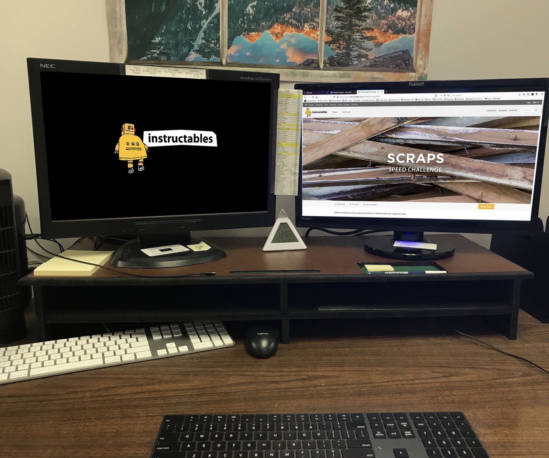 Desktop Organizer - Monitor Stand : 6 Steps (with Pictures) - Instructables