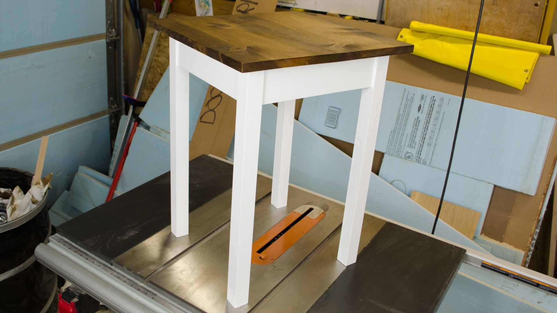 Easy Build End Table - Limited Tools : 4 Steps (with Pictures ...