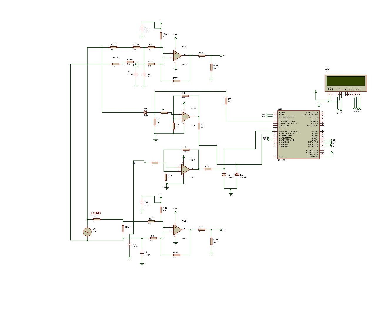 AC Current Measurement Using Difference Amplifier and Microcontroller ...