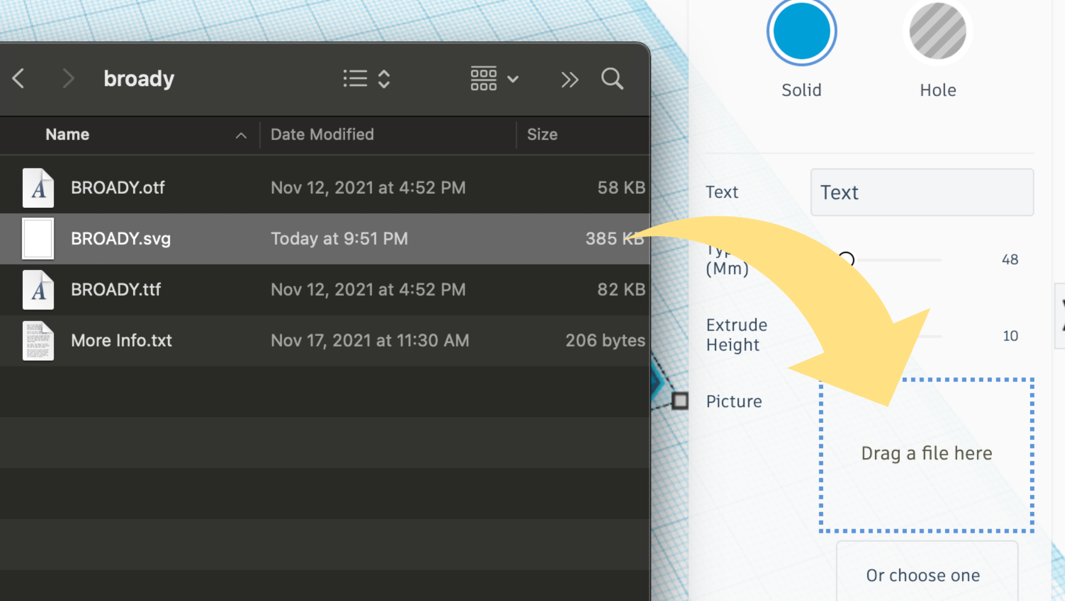 Custom Fonts in Tinkercad - Personalized Stocking Tags : 5 Steps (with ...
