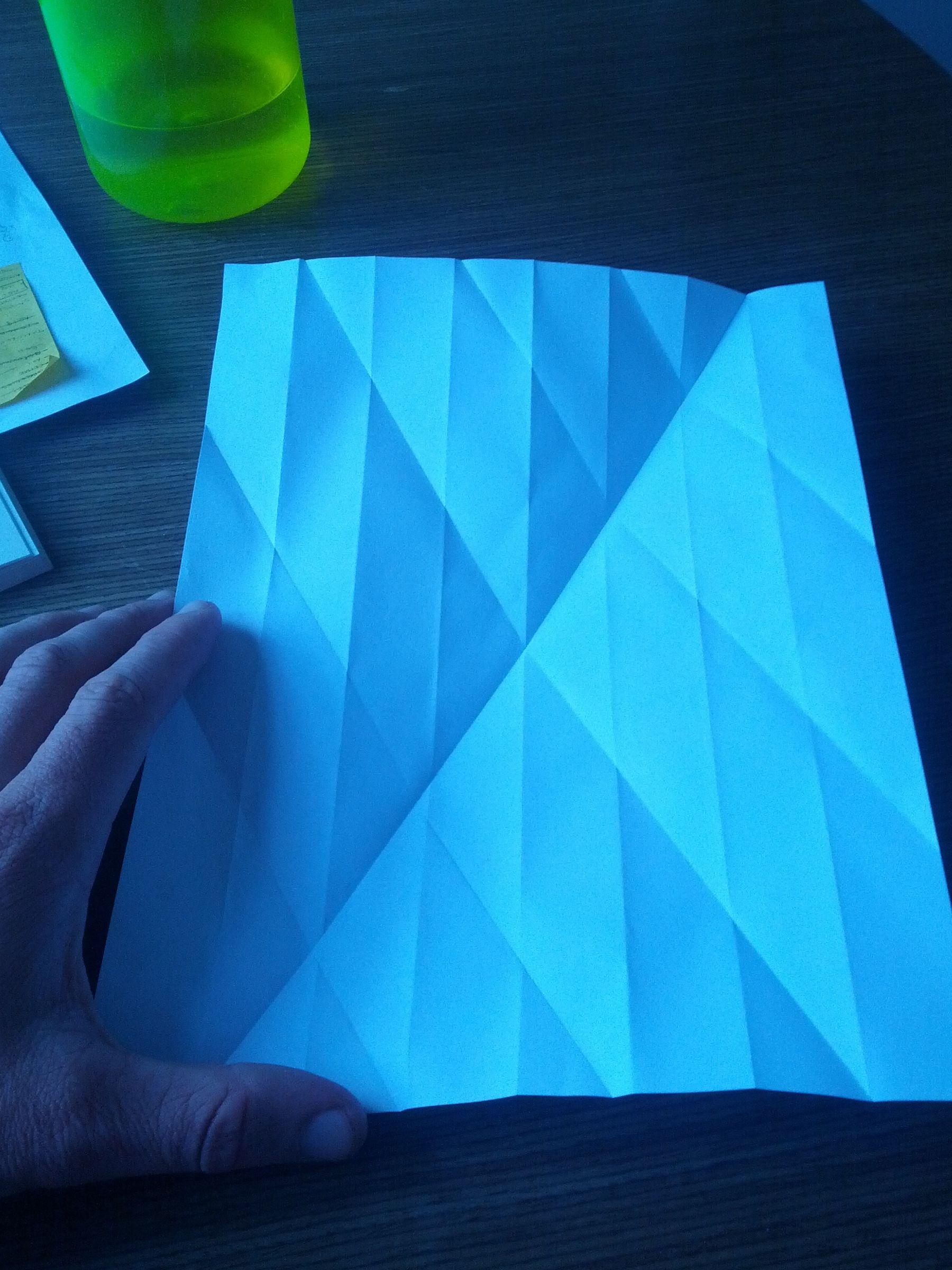 Paper Folded Barrel Structure - Instructables