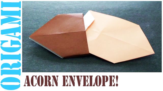 How to Make an Origami Acorn Envelope! - Instructables