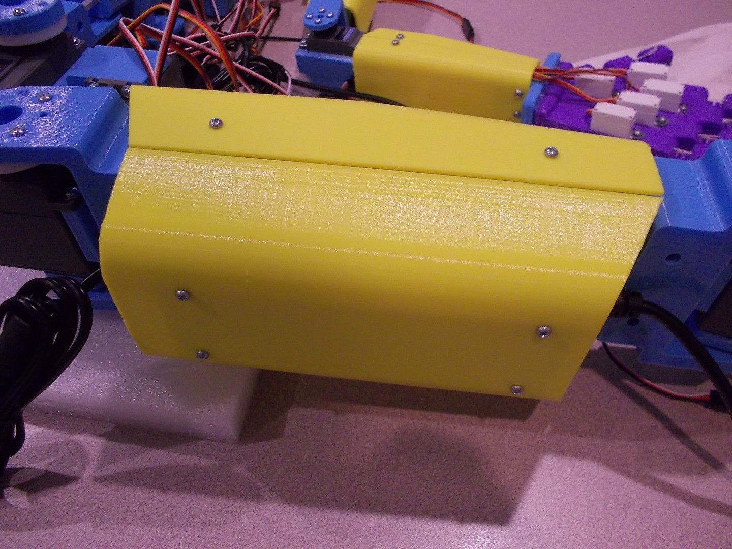 ASPIR: Full-Size 3D-Printed Humanoid Robot : 80 Steps (with Pictures ...