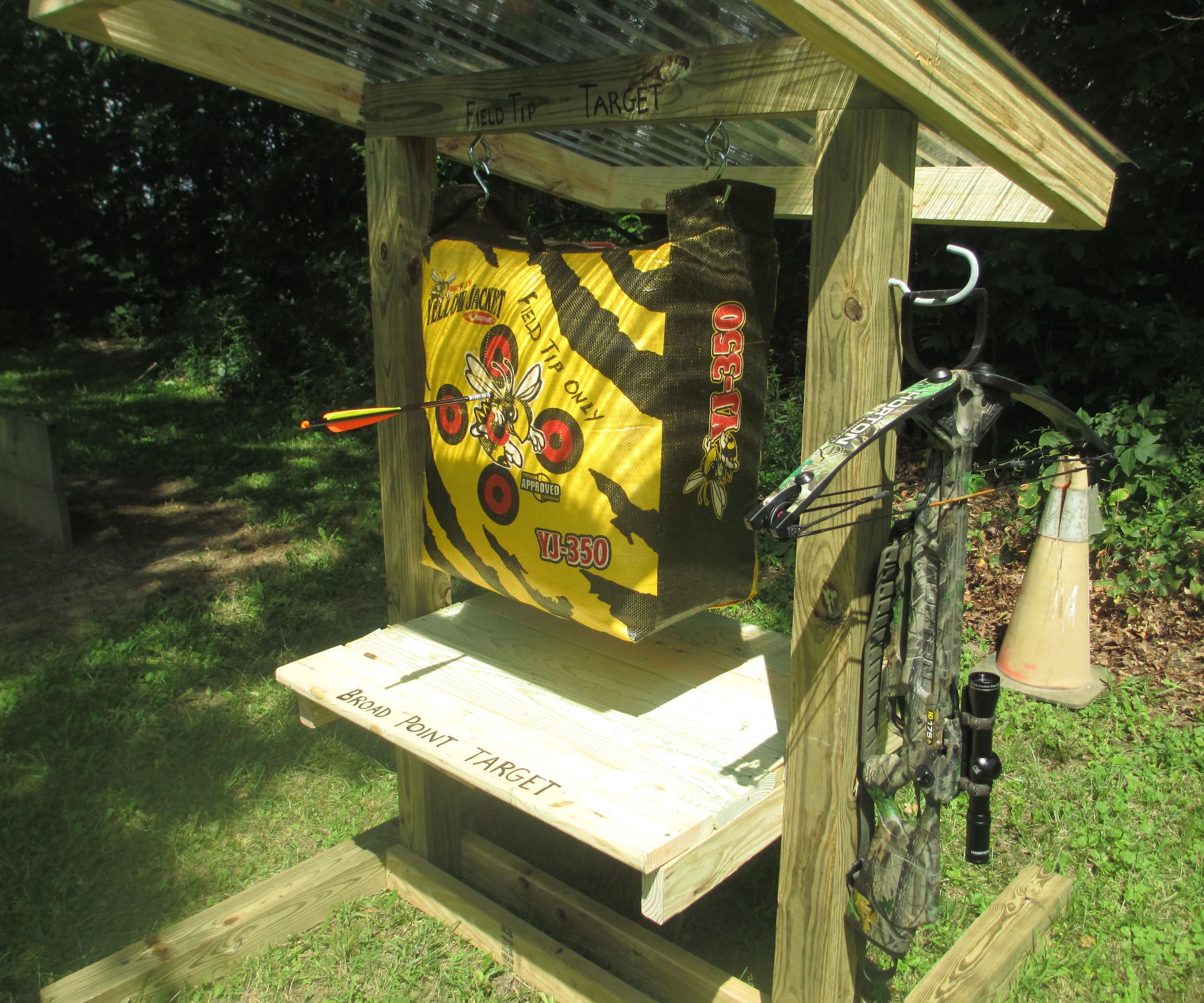 Archery Target Stand and Range Plans : 16 Steps (with Pictures ...