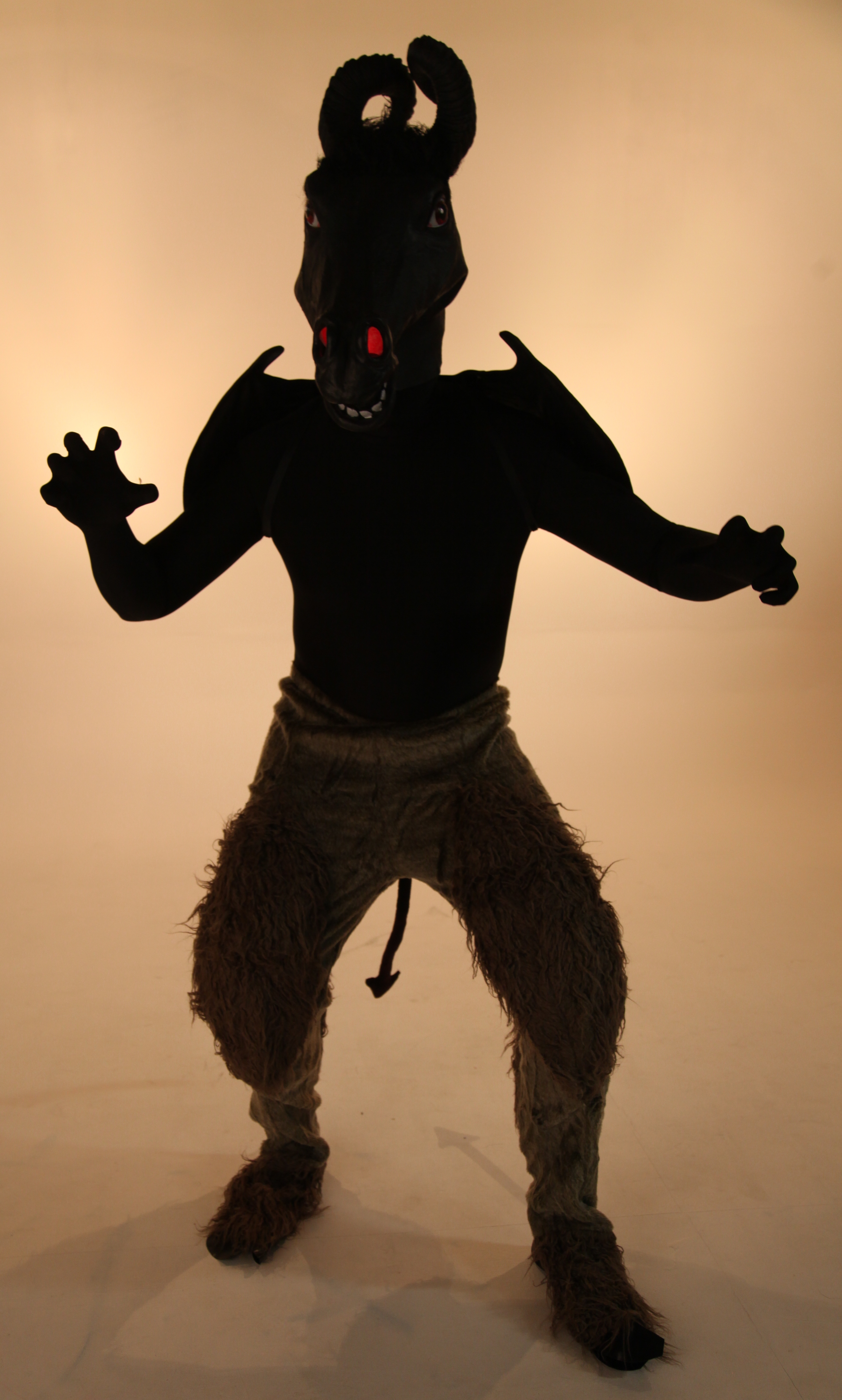 Devilish DIY: Make a Halfway-to-Halloween Jersey Devil Costume : 8 ...