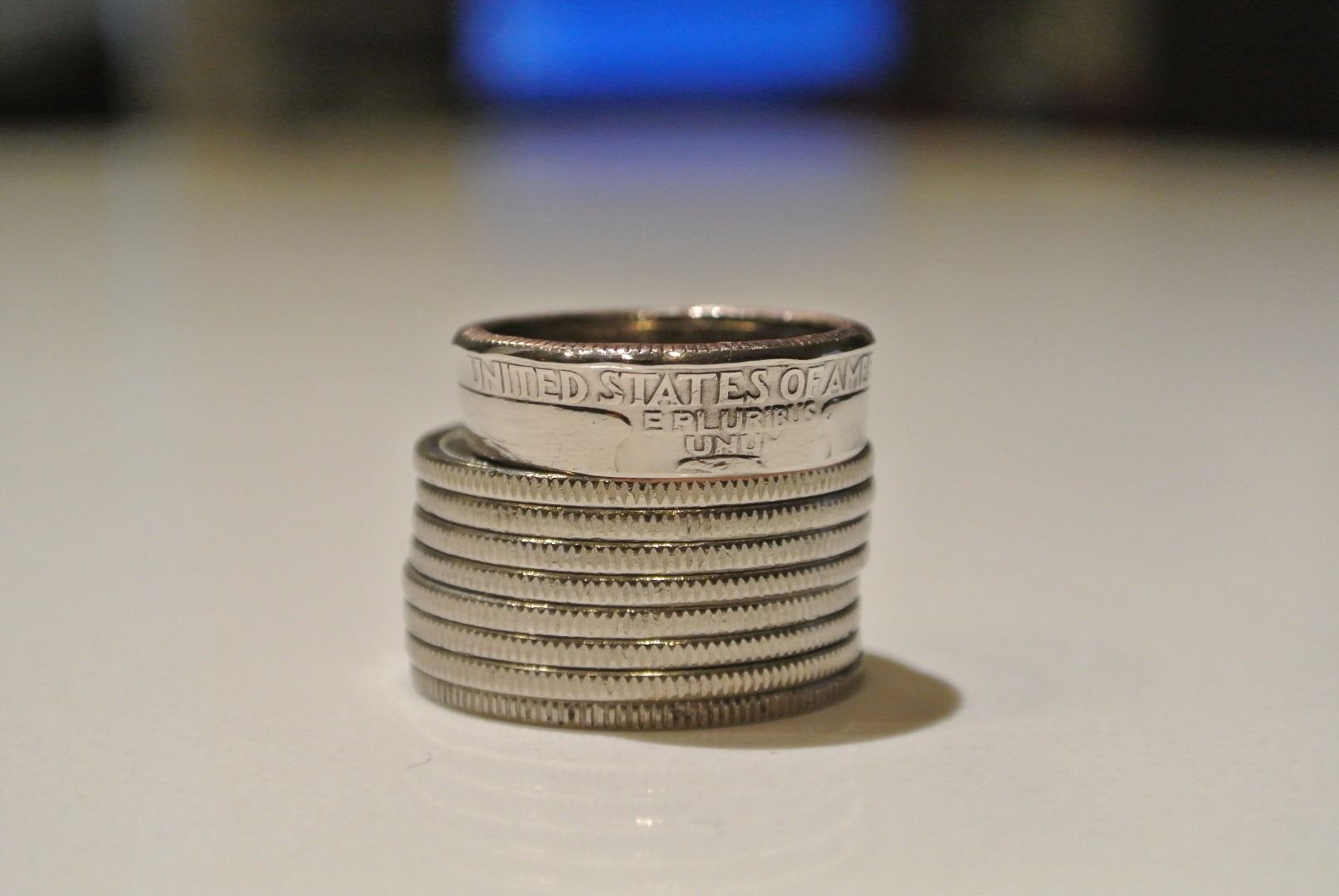 How to Make a Coin Ring From a Quarter : 8 Steps (with Pictures ...