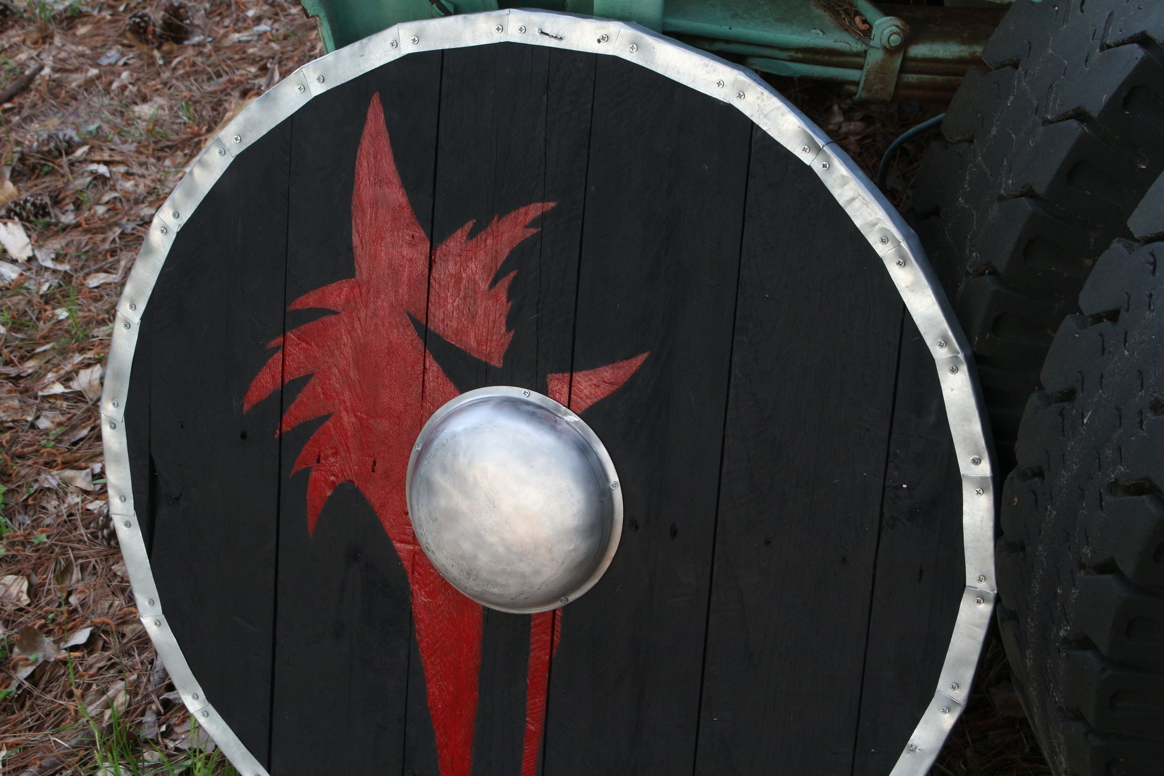 Pallet Wood Viking Shield (Make It Medieval-Ish) : 22 Steps (with ...