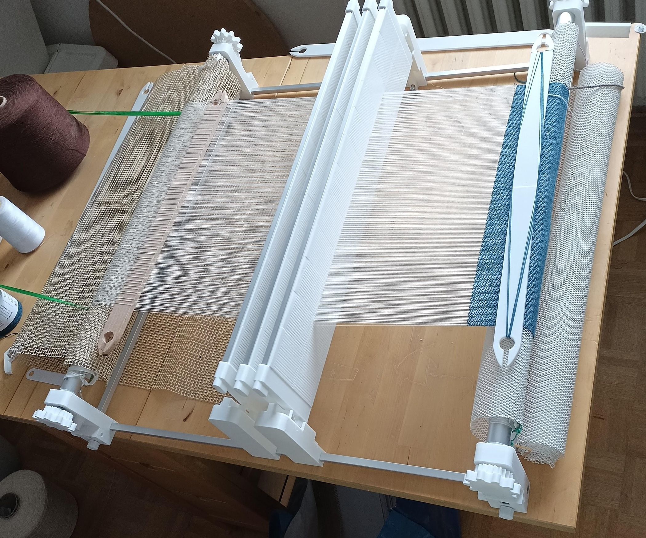 DF Loom: a Simple and Flexible Rigid Heddle Loom : 9 Steps (with ...
