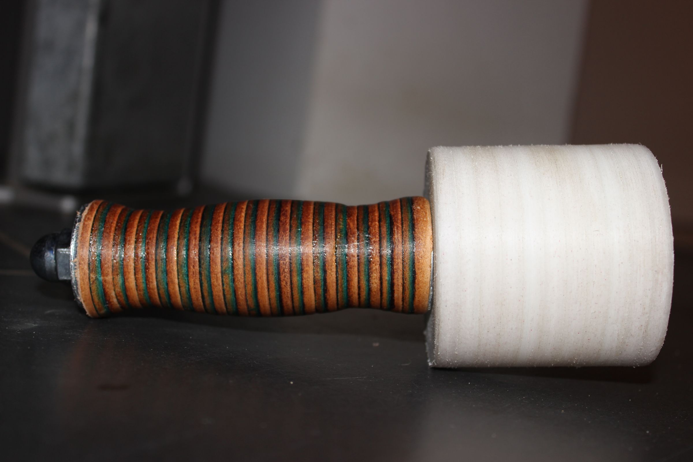 $ 5 Mallet OR How to Make a Leather Handle : 9 Steps (with Pictures ...