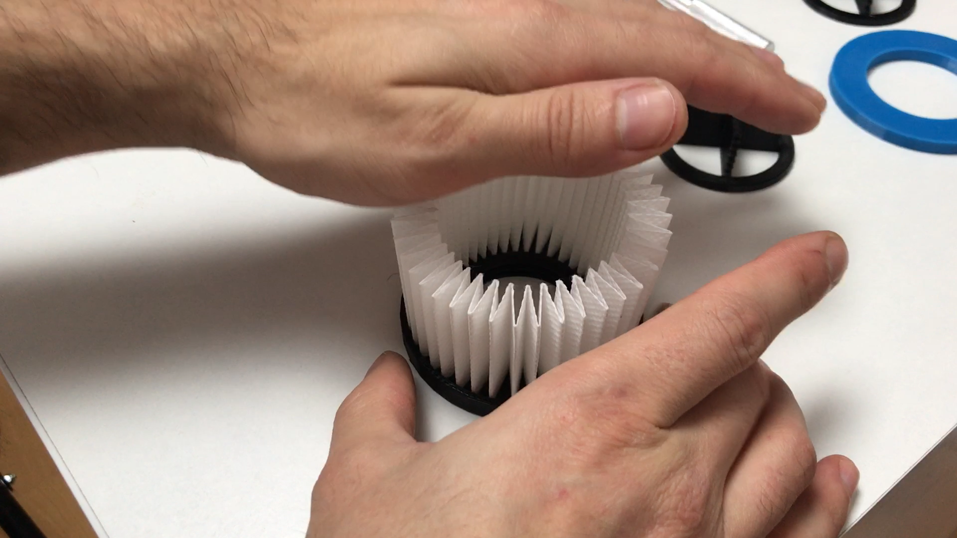 DIY Universal HEPA Filter Prototype Made With Open Source 3D Printed ...