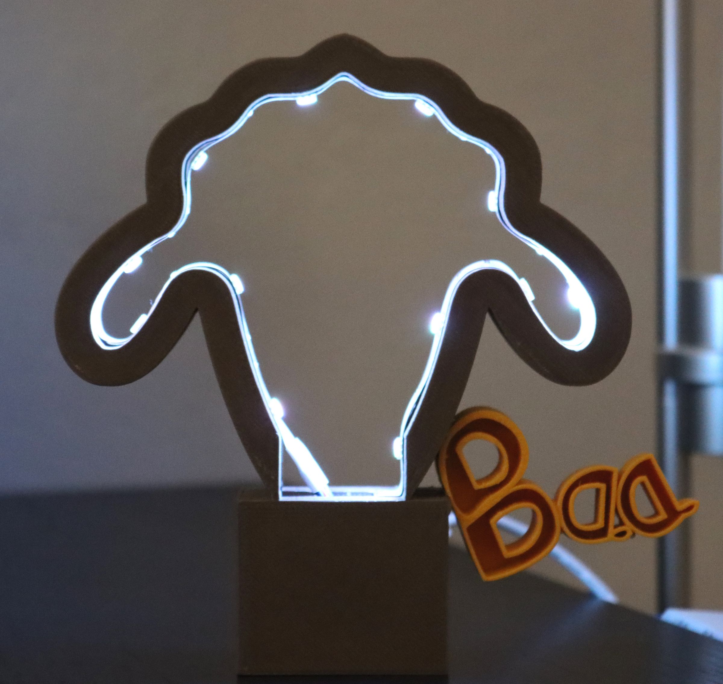 LED Sheep "Baa" Light (Made in Fusion 360) : 14 Steps (with Pictures ...