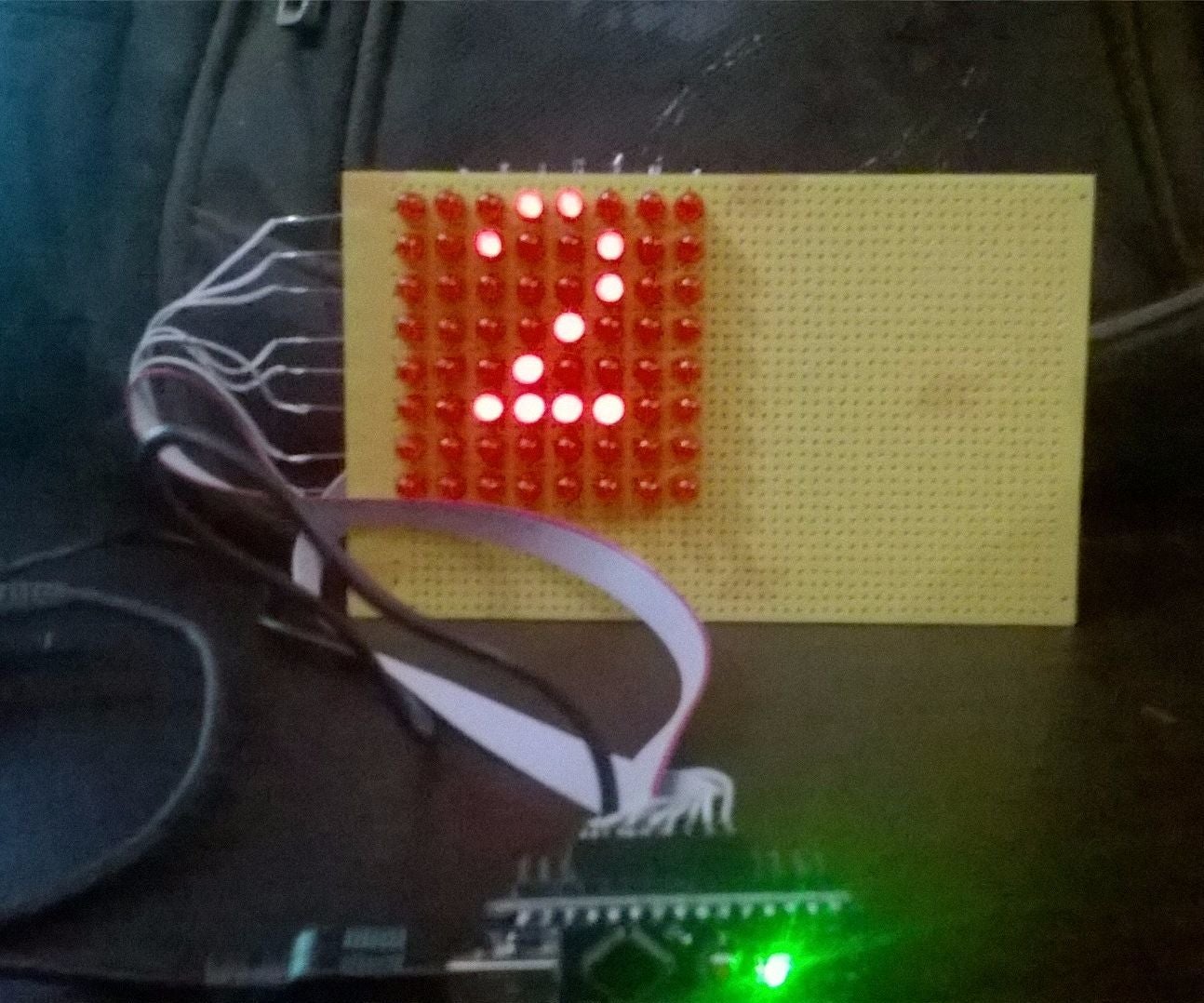 Led Matrix Display Row Column Scanning Using Arduino 4 Steps 3494