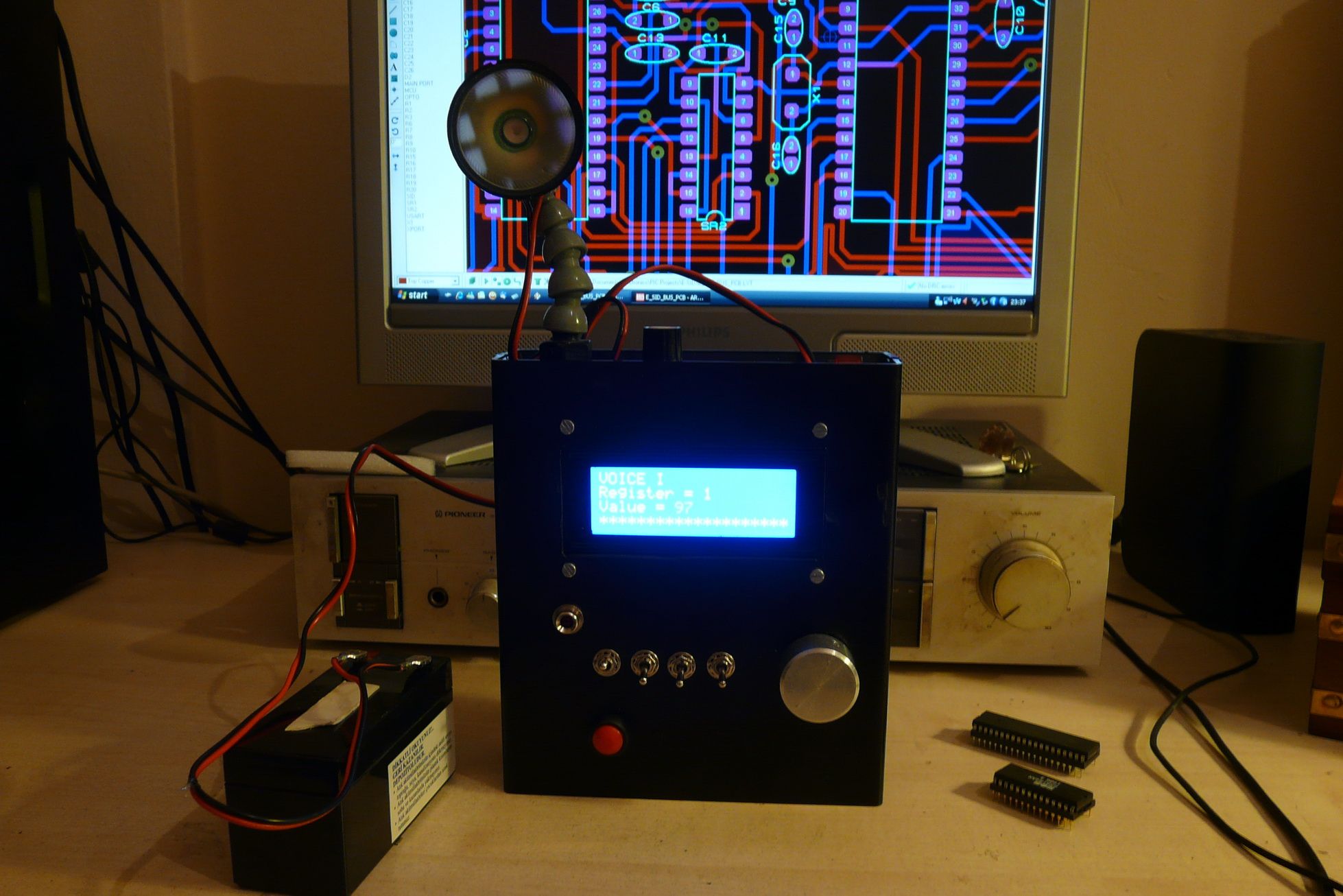 Commodore 64 MOS6581 SID Based Synth / Sequencer (with Pictures ...