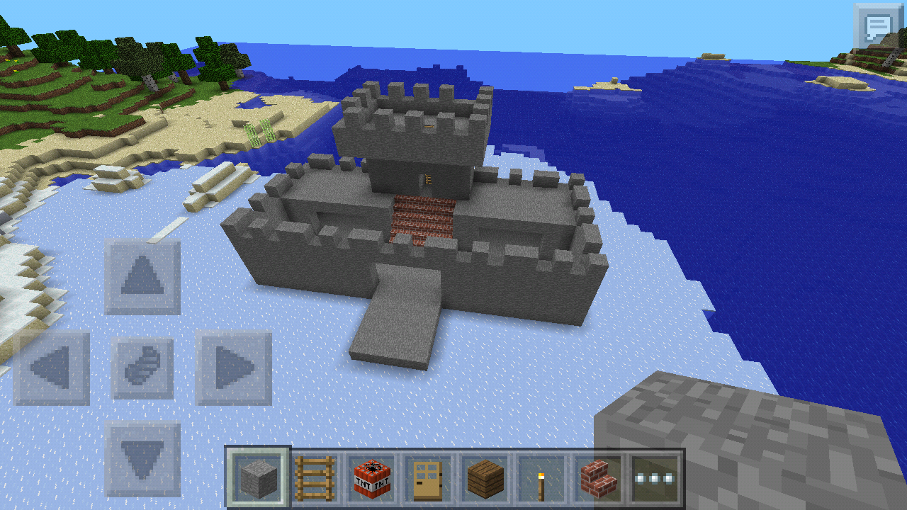 How to Make a Minecraft Pocket Edition Castle : 11 Steps - Instructables