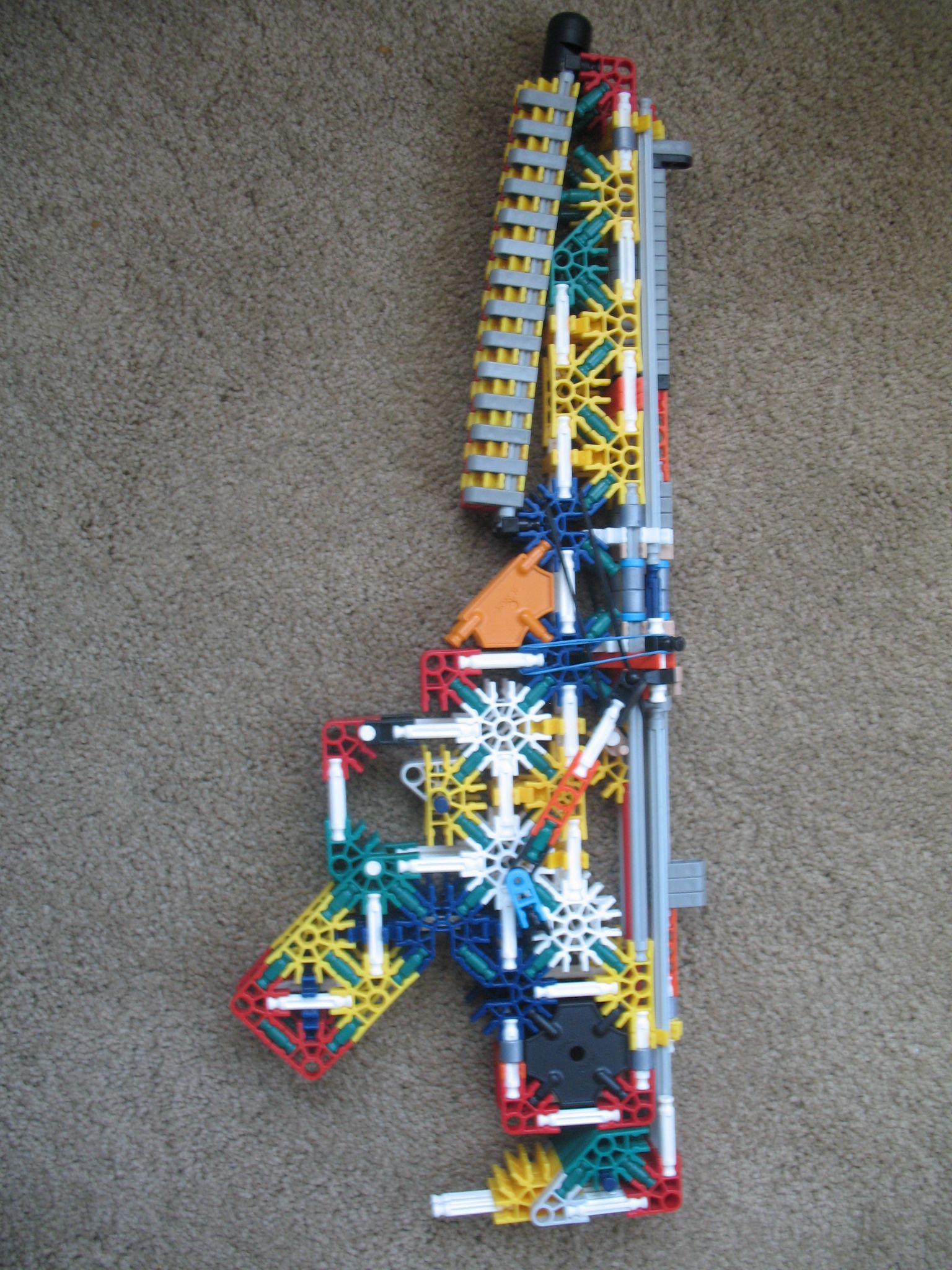 Realistic K'nex Mp5 With Working Magazine and Adjustable Stock .:unfinished:. : 4 Steps ...