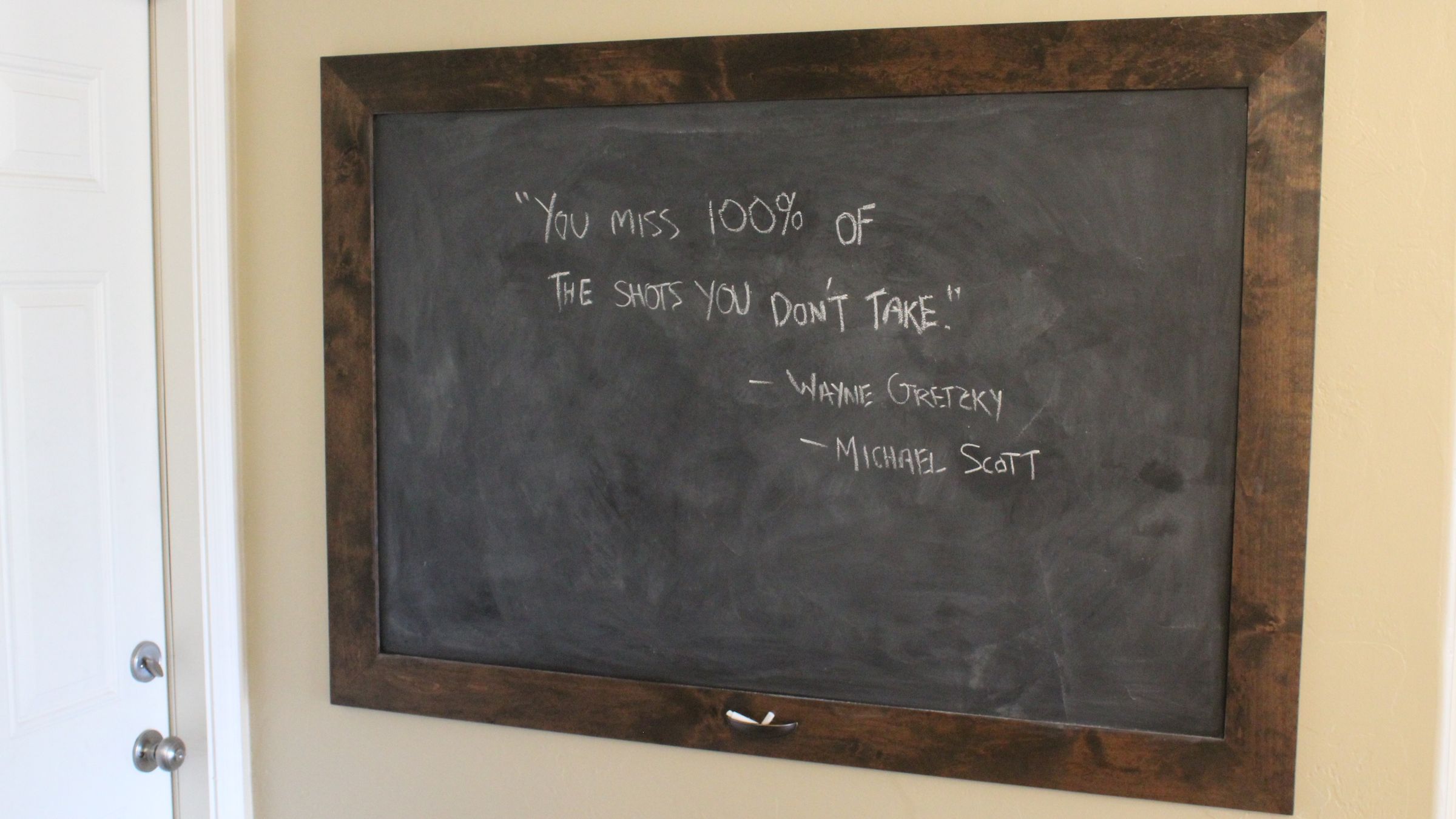 DIY Framed Chalkboard : 15 Steps (with Pictures) - Instructables